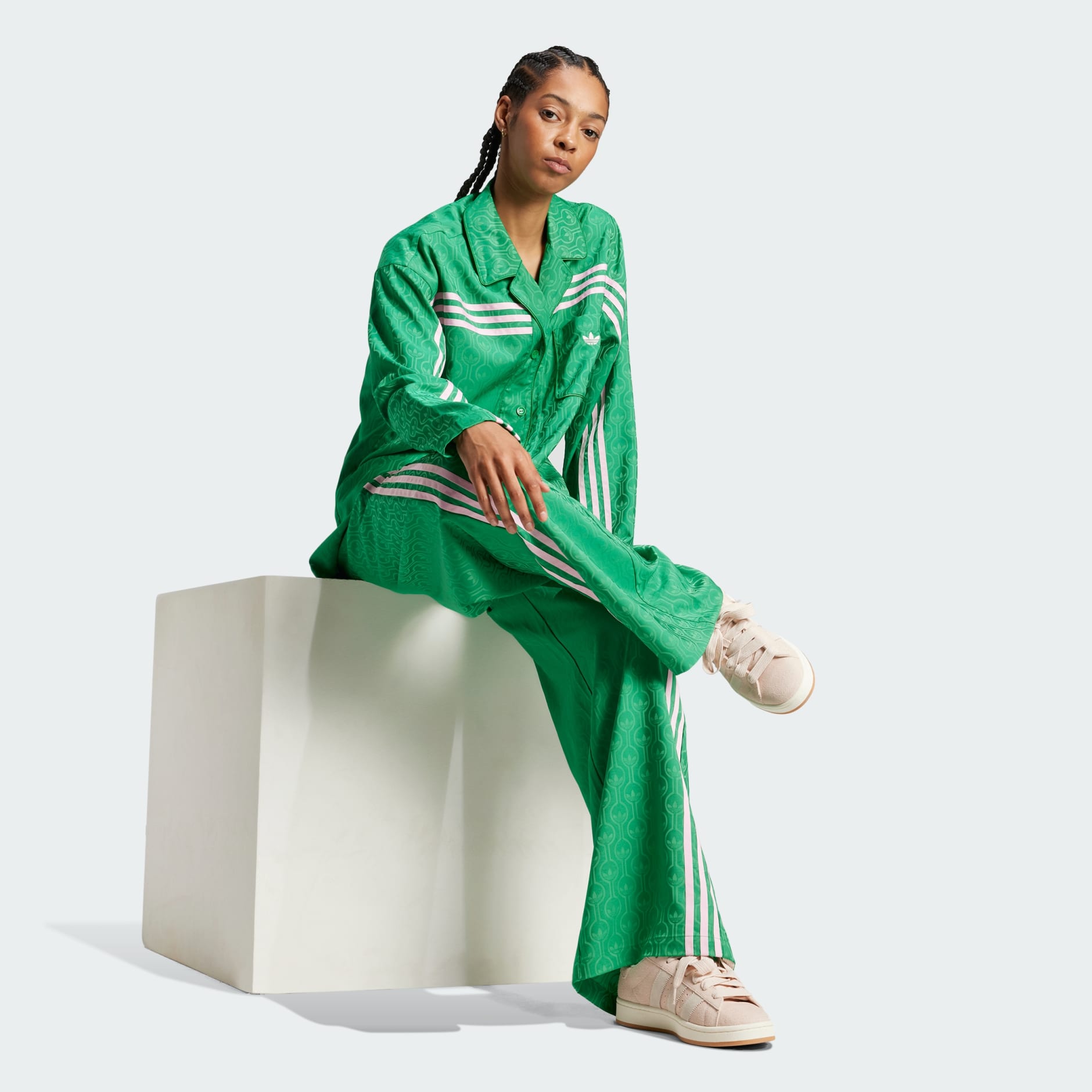 CLOTHING - 70s Top - Green | adidas Kuwait