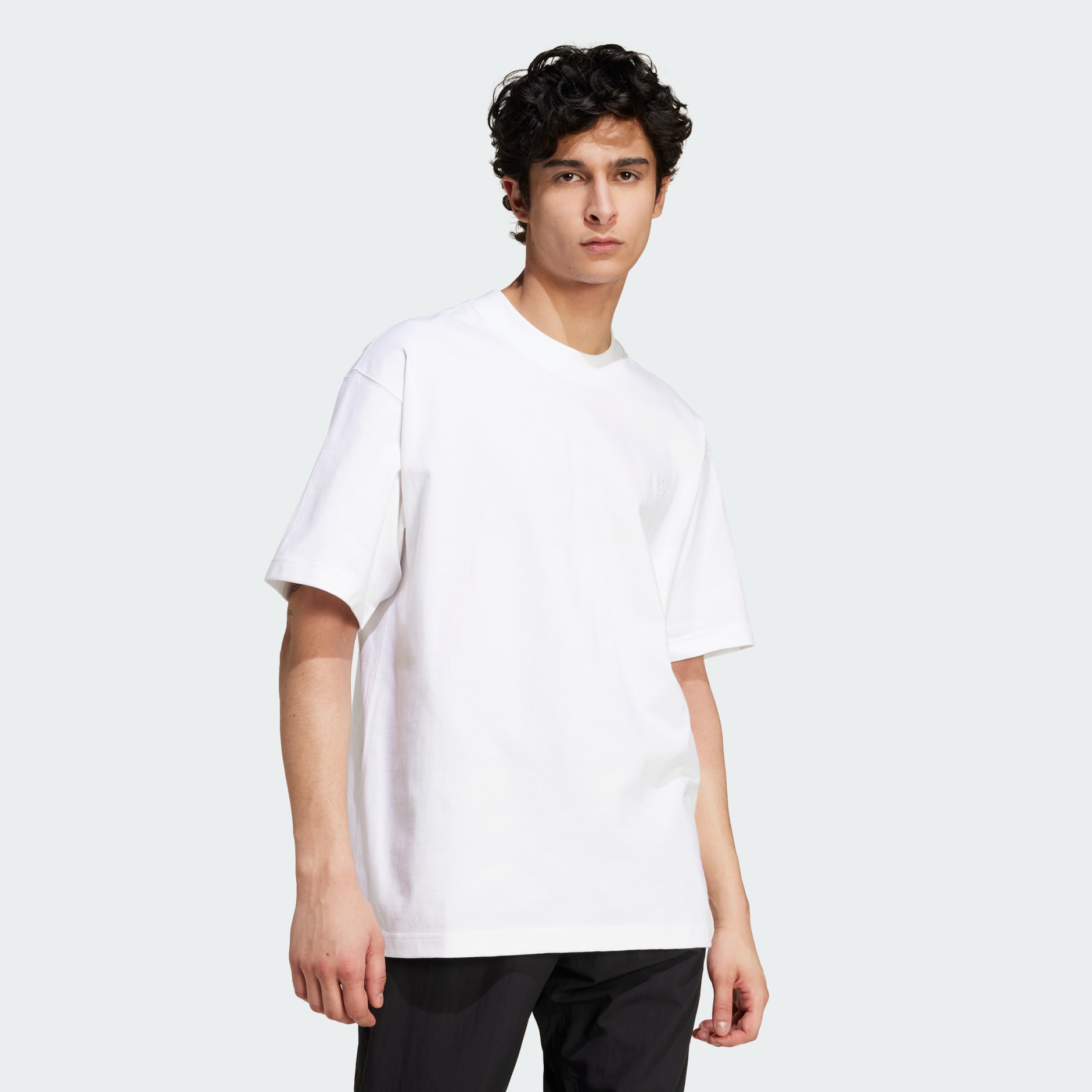 Clothing - Premium Essentials Tee - White | adidas South Africa