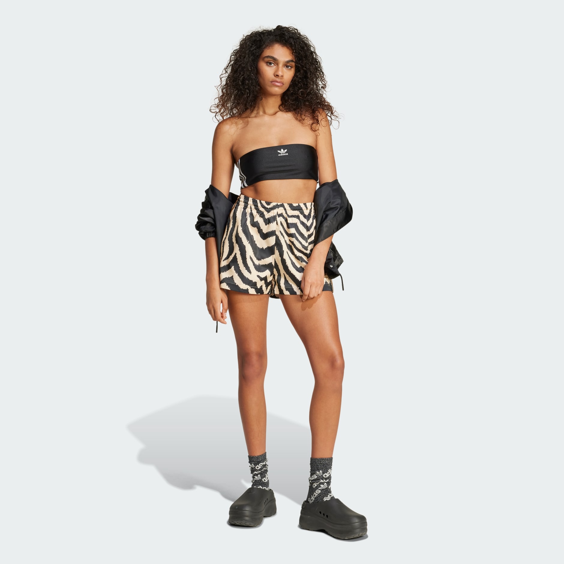 adidas adidas x FARM Rio Firebird Shorts - Pink | adidas UAE