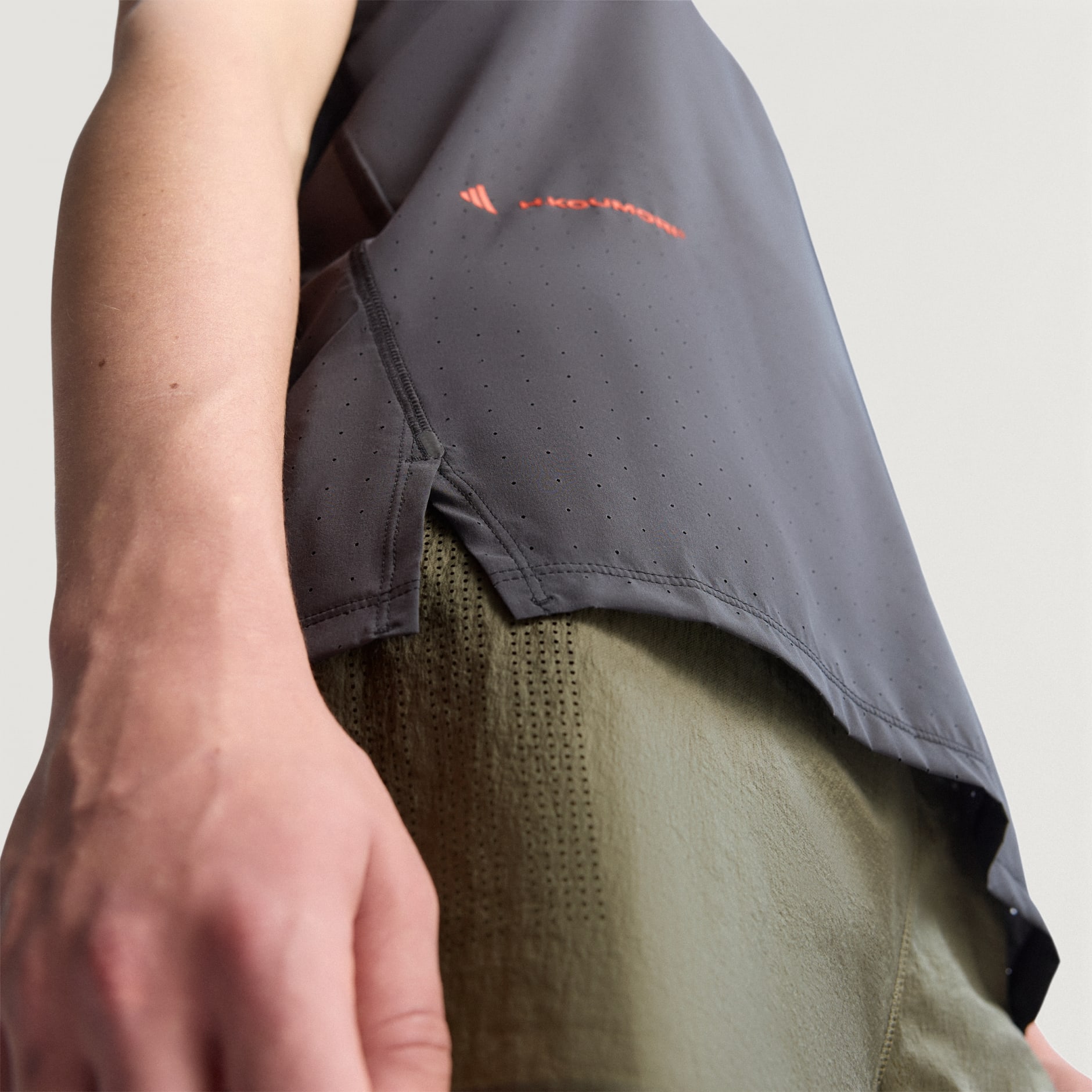 Clothing - Adi365 H.Koumori Running Singlet - Black | adidas Oman