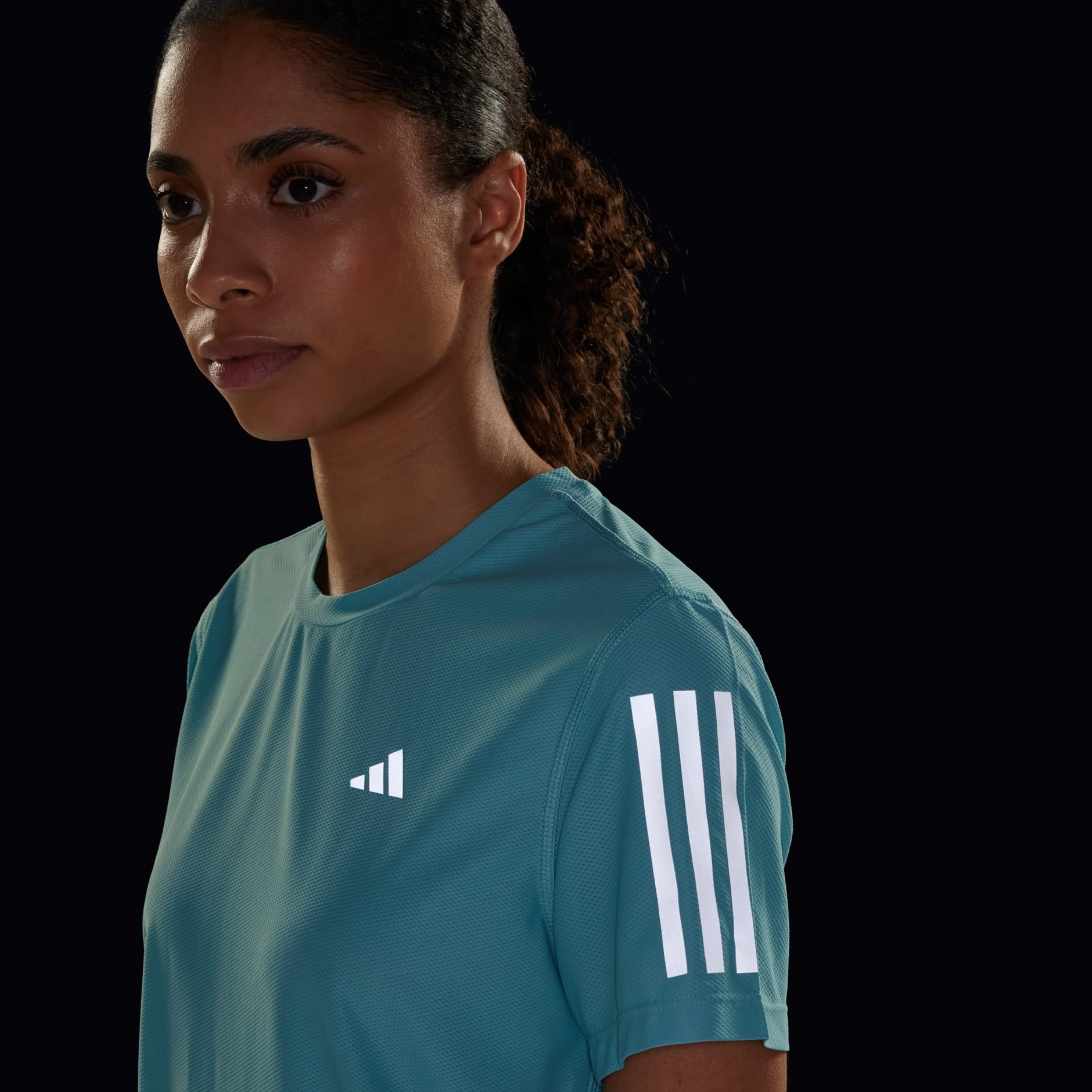 Own The Run Tee - Turquoise | adidas Hong Kong
