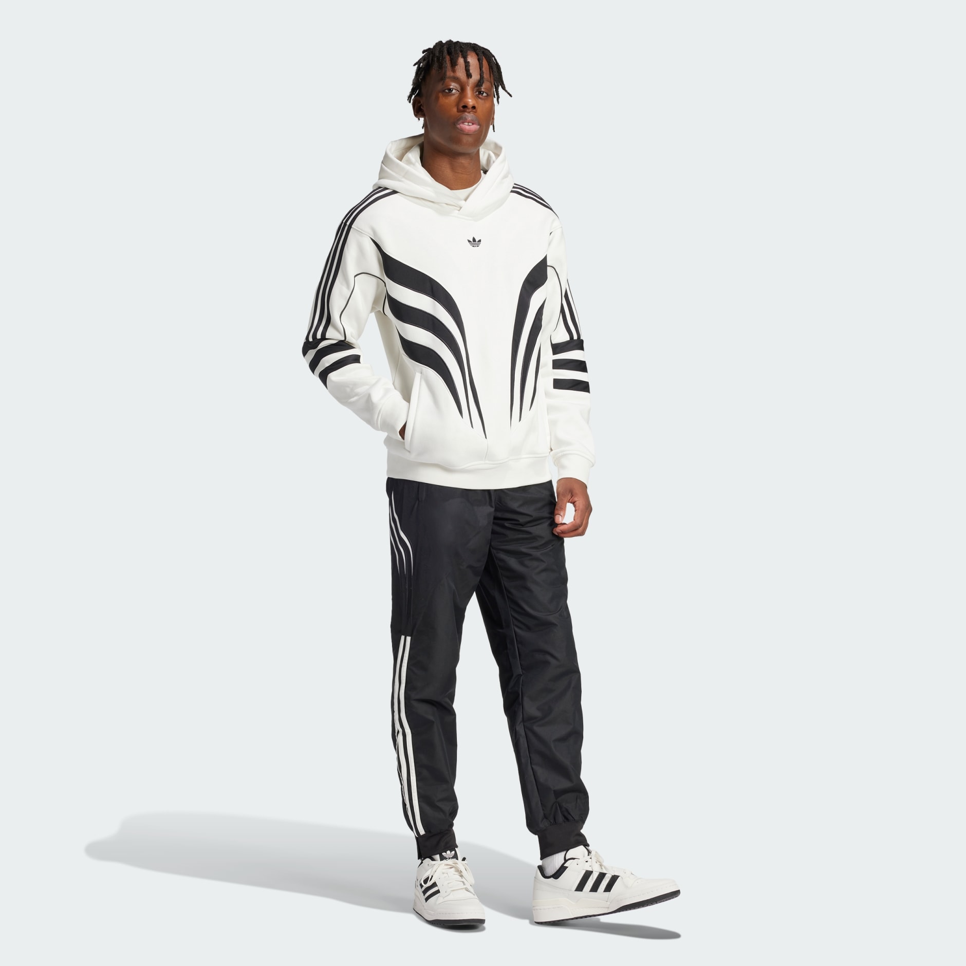 Men's Clothing - Q3 Atlanta Hooded Sweatshirt - White | adidas Saudi Arabia