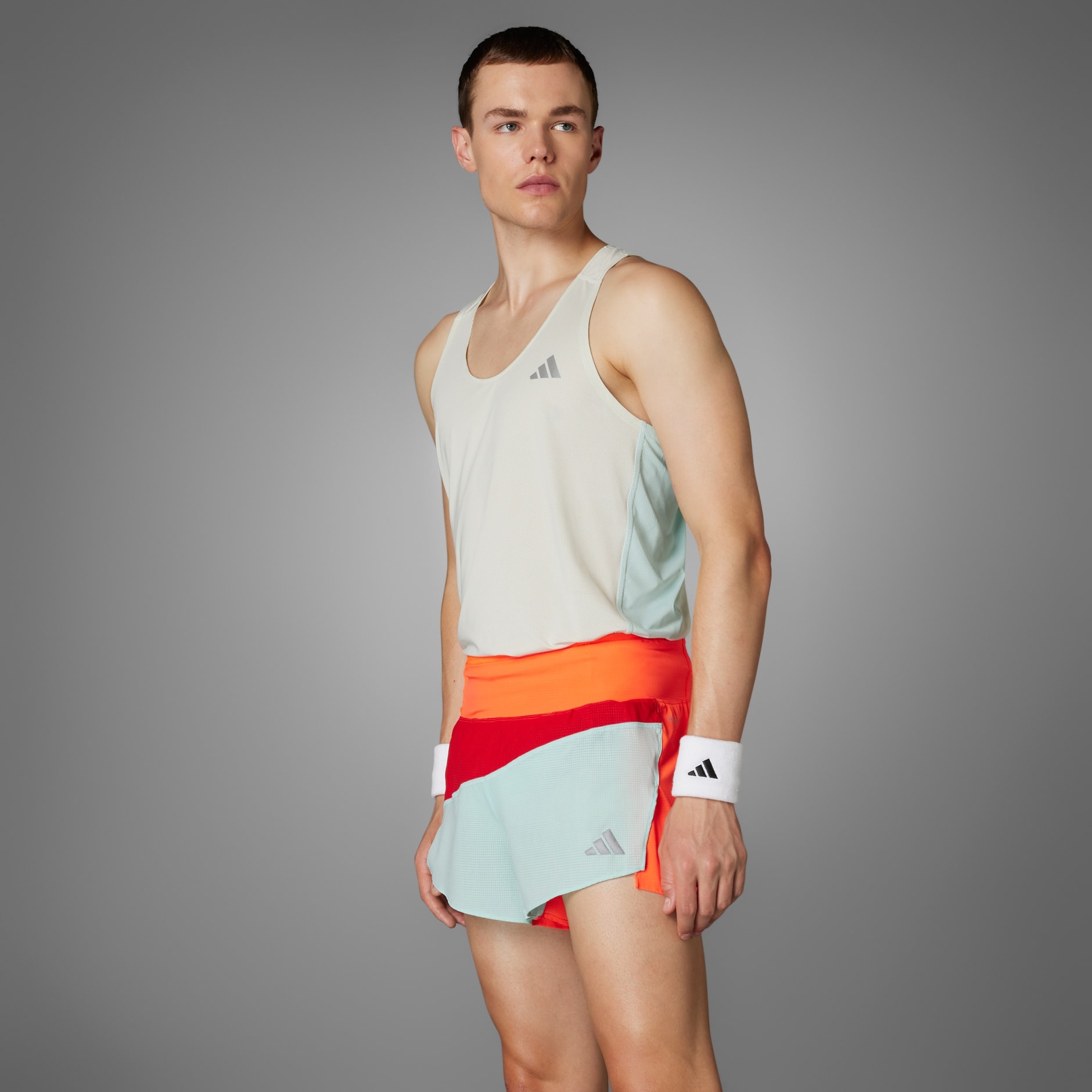 adidas New York City Running Split Shorts - Red | adidas UAE