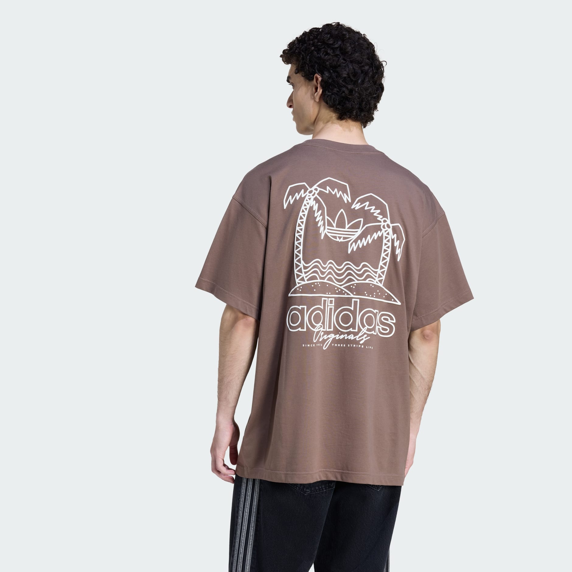 adidas OUTLINE PALM T - Brown | adidas UAE