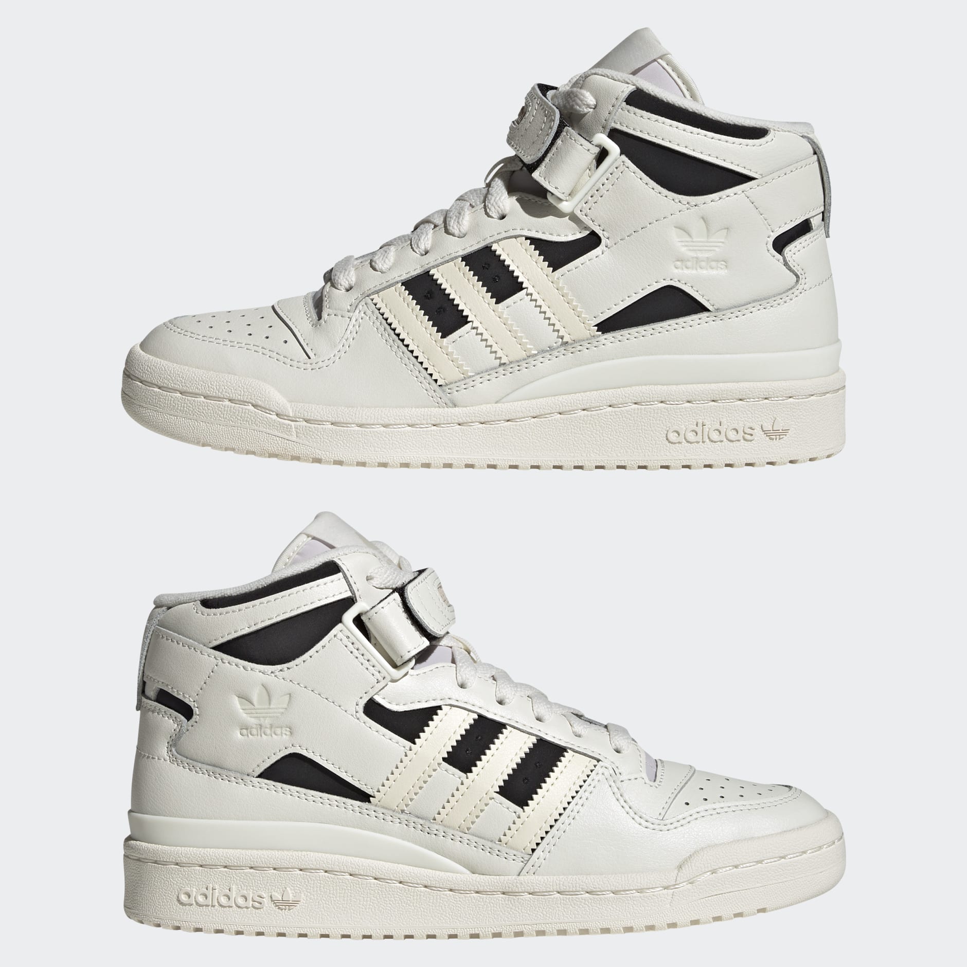 adidas Forum Mid Shoes - White | adidas IL