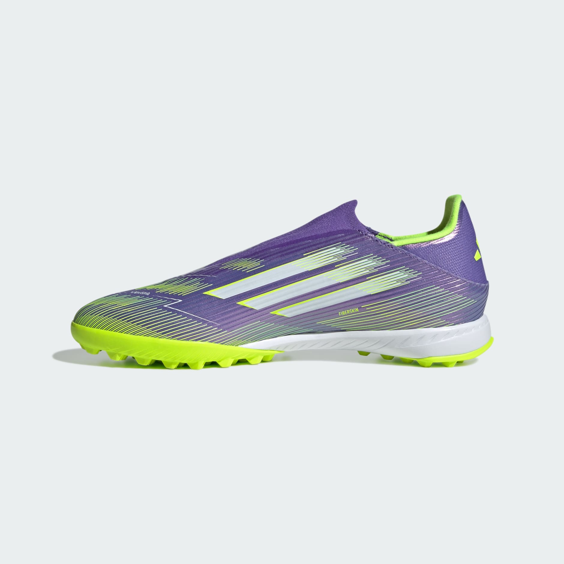adidas F50 League Laceless Turf Boots - Purple | adidas UAE