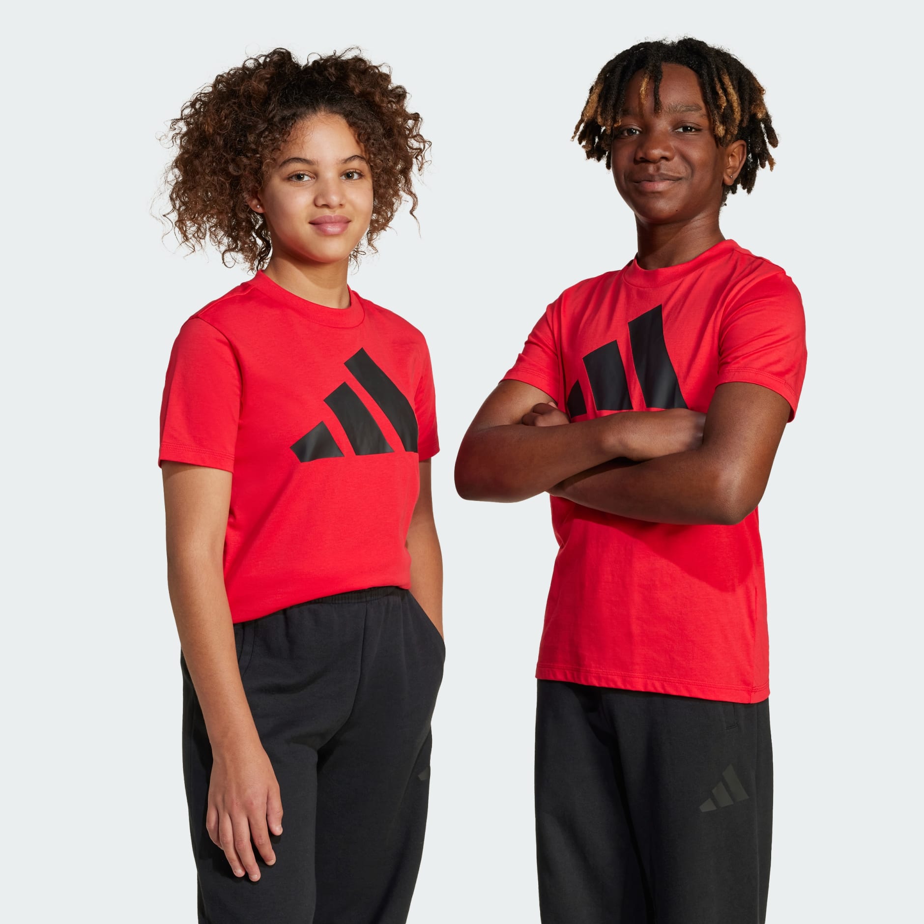 adidas Essentials Tee Kids - Red | adidas UAE