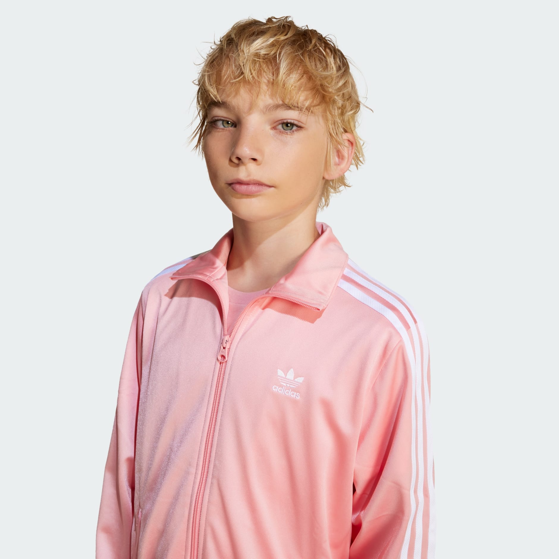 adidas Adicolor Firebird Top Kids - Pink | adidas UAE