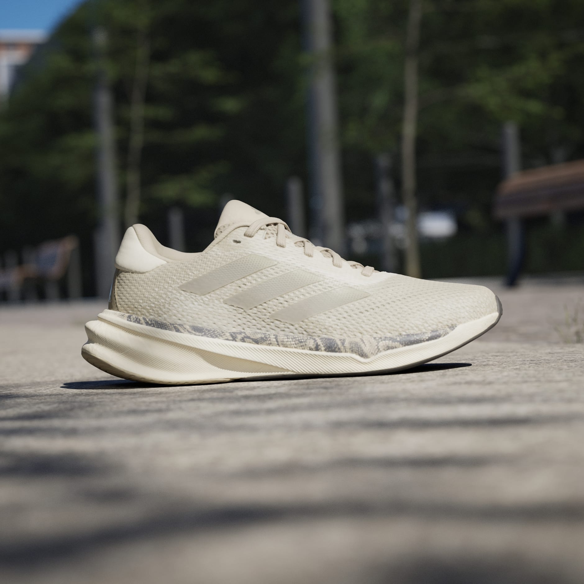 SHOES - Supernova Stride Running Shoes - Beige | adidas Kuwait