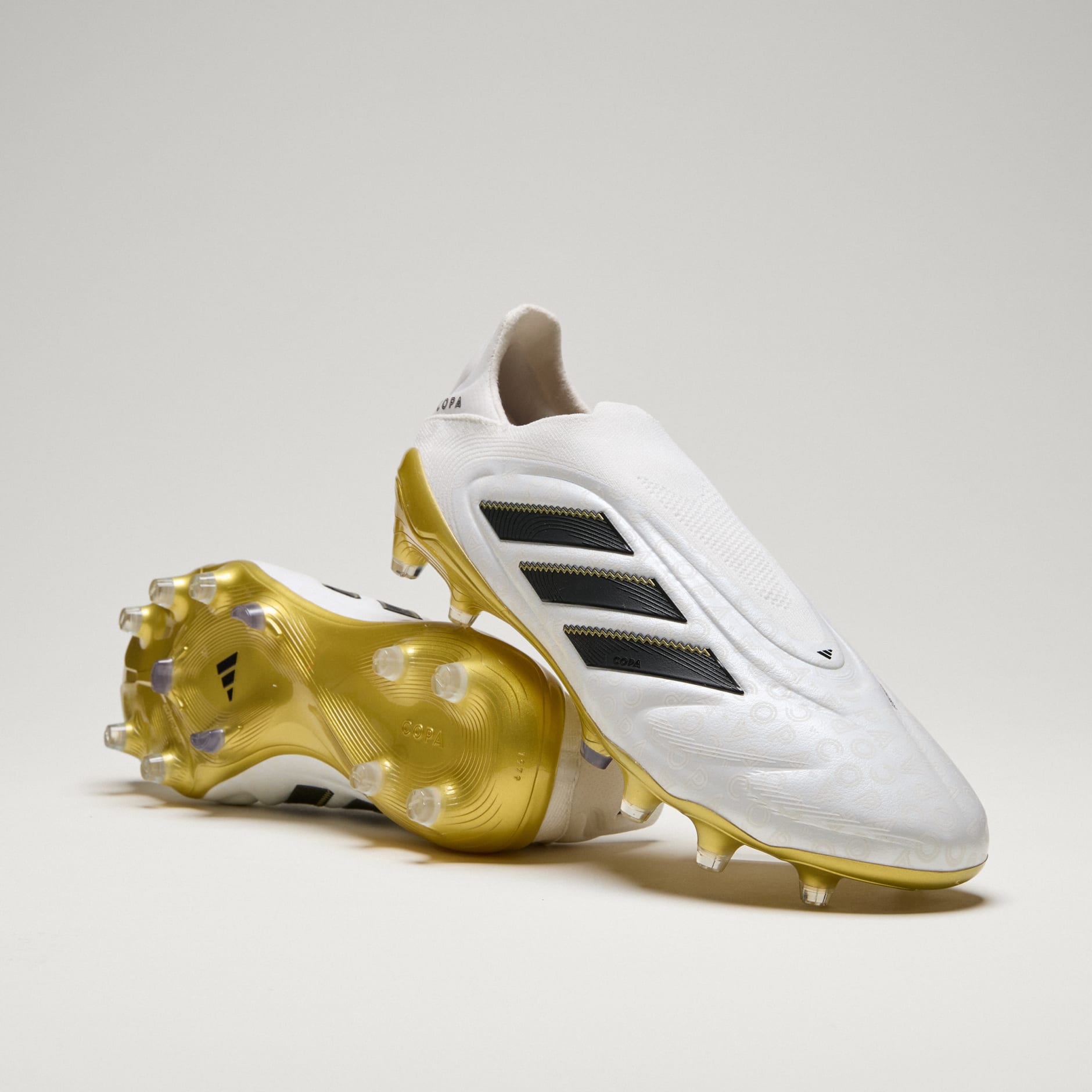 Shoes - Copa Pure 3 Elite Laceless Firm Ground Boots - White | adidas ...