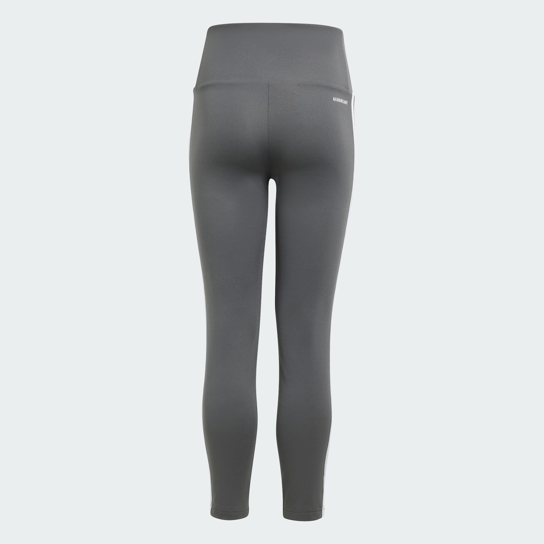 adidas Essentials AEROREADY 3-Stripes High-Waisted Tights - Grey ...