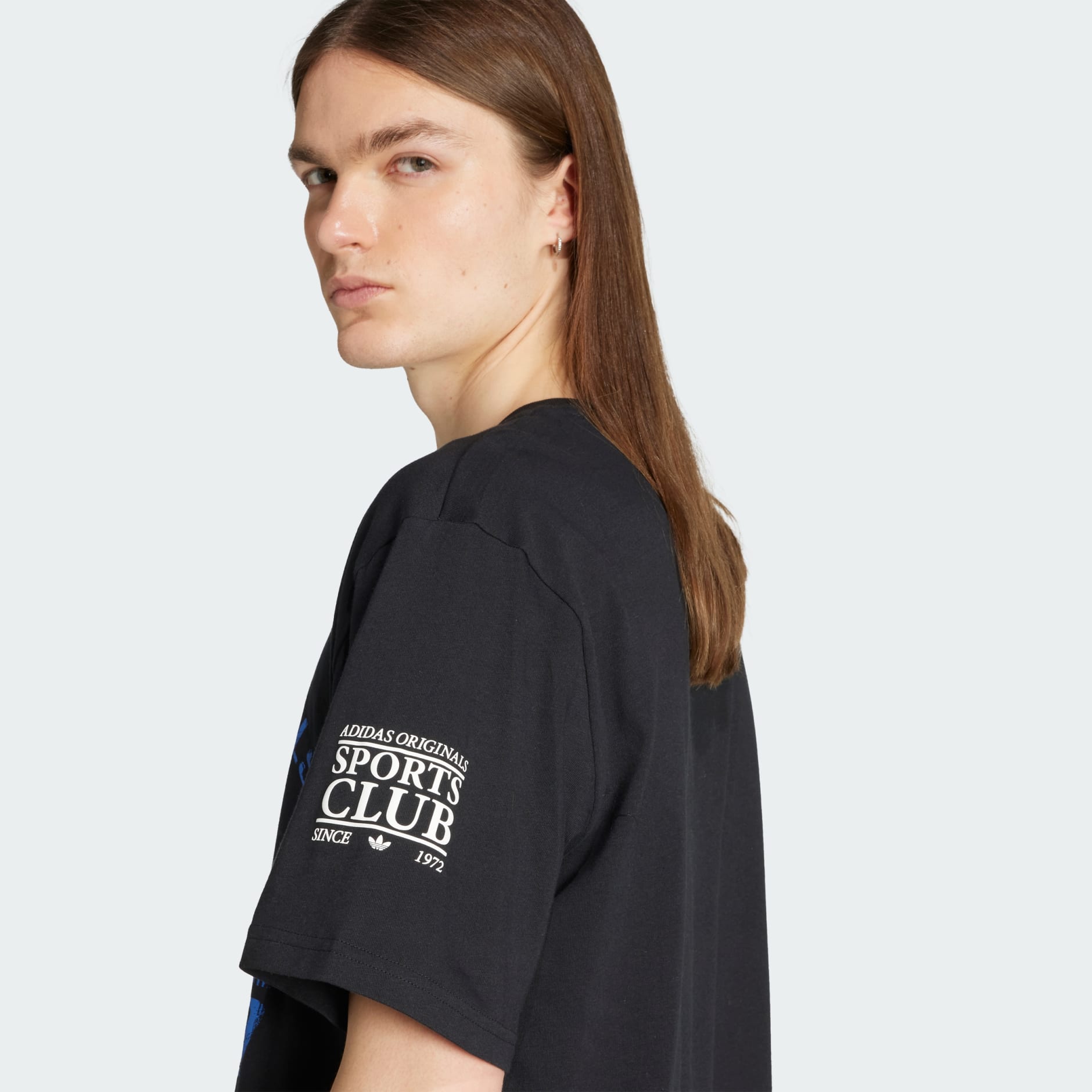 Clothing - 90s Football Graphic Tee - Black | adidas Kuwait