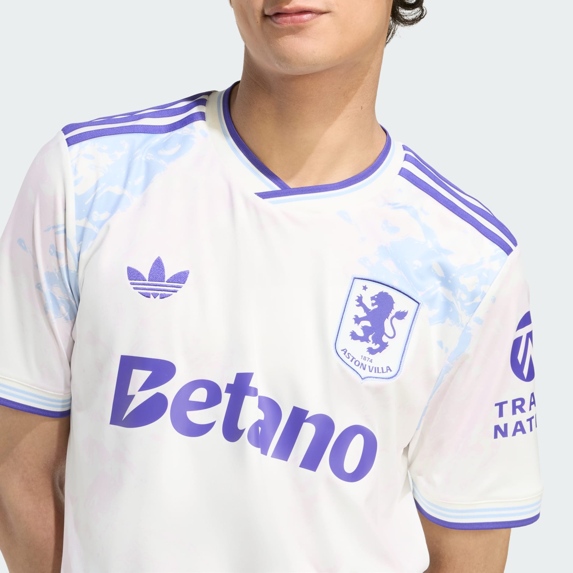 Clothing - Aston Villa FC 25/26 Third Jersey - White | adidas South Africa