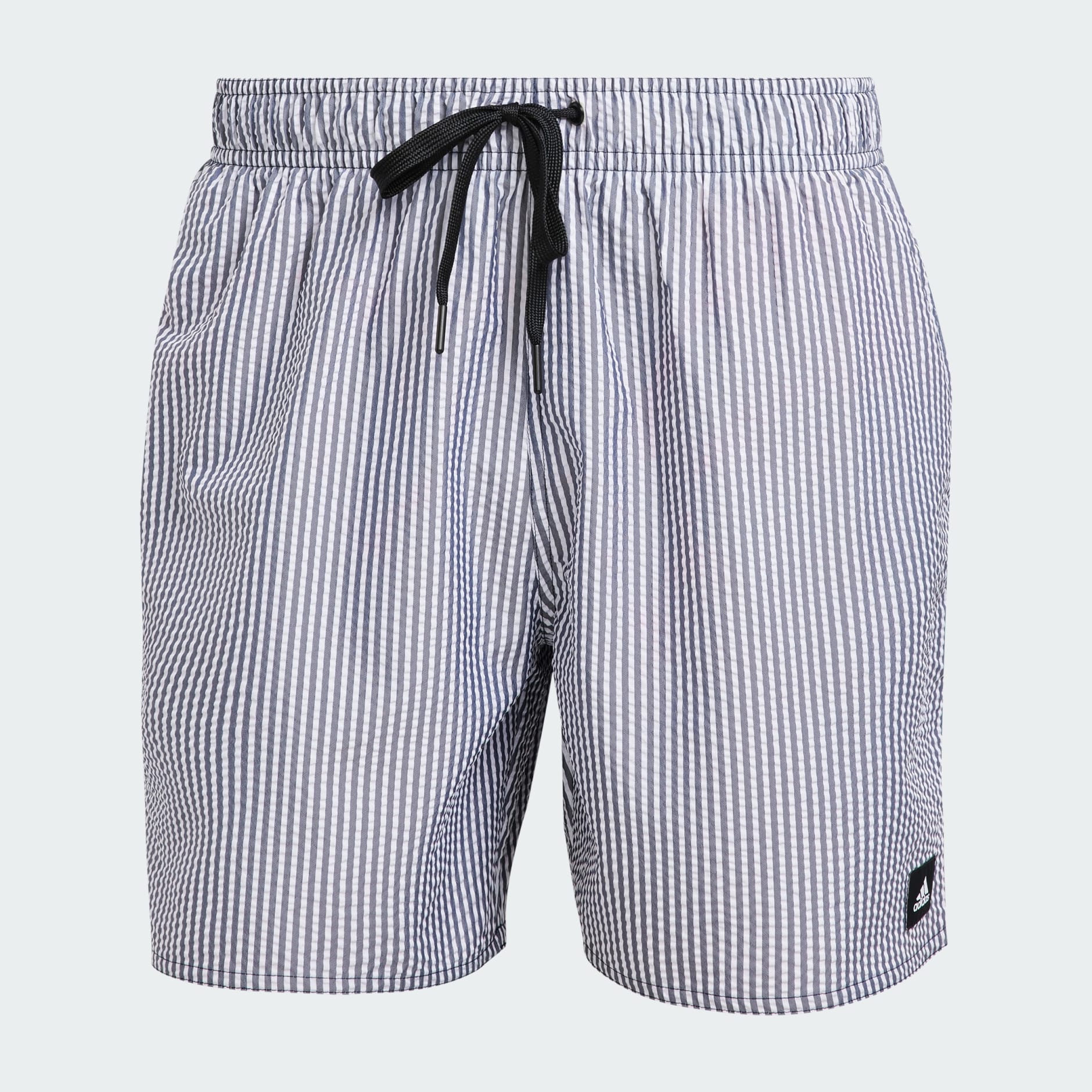 adidas Stripey Classics Swim Shorts Short Length - Blue | adidas UAE