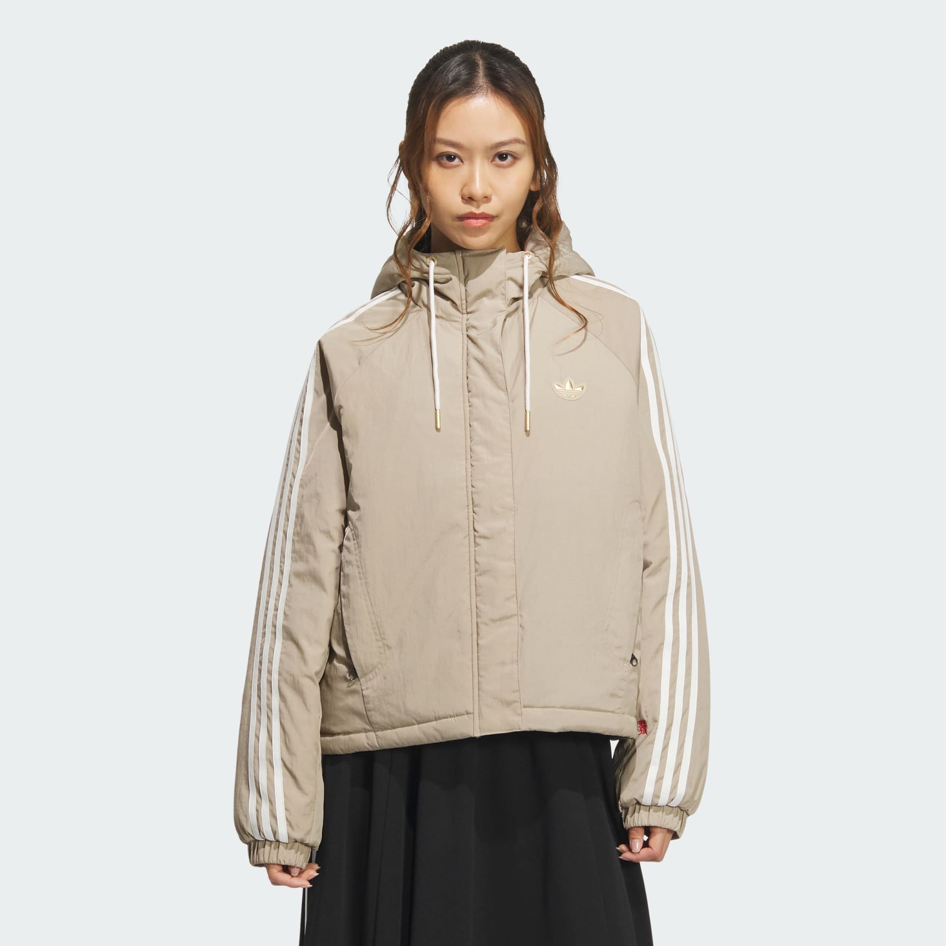 CNY Padded Jacket - Brown | adidas Hong Kong