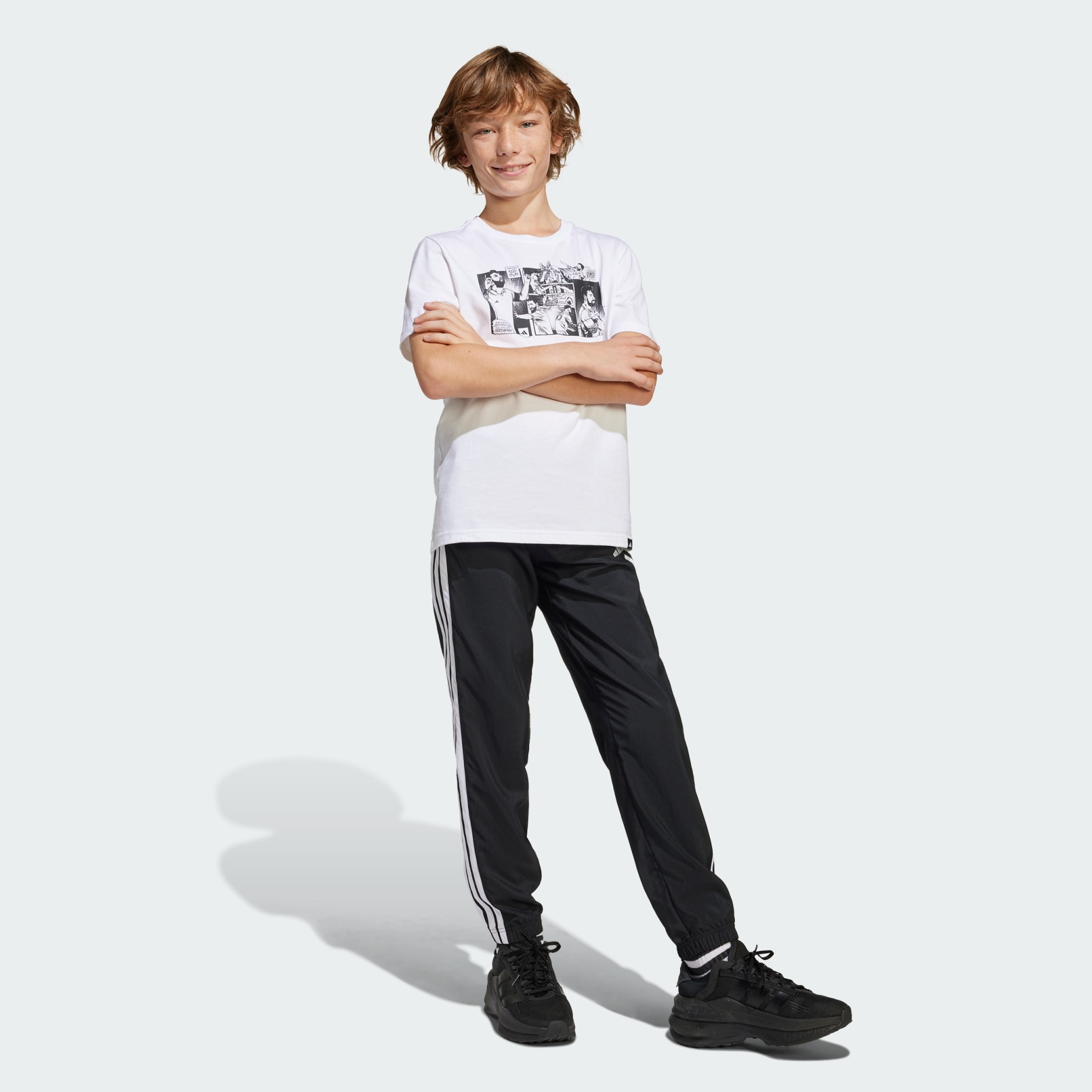 Kids Clothing - Messi Icon Graphic Tee Kids - White | adidas Kuwait