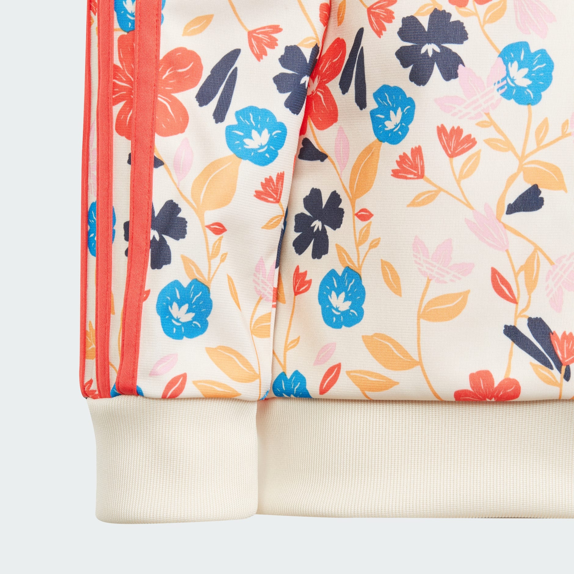 adidas Floral SST Track Suit - White | adidas TZ