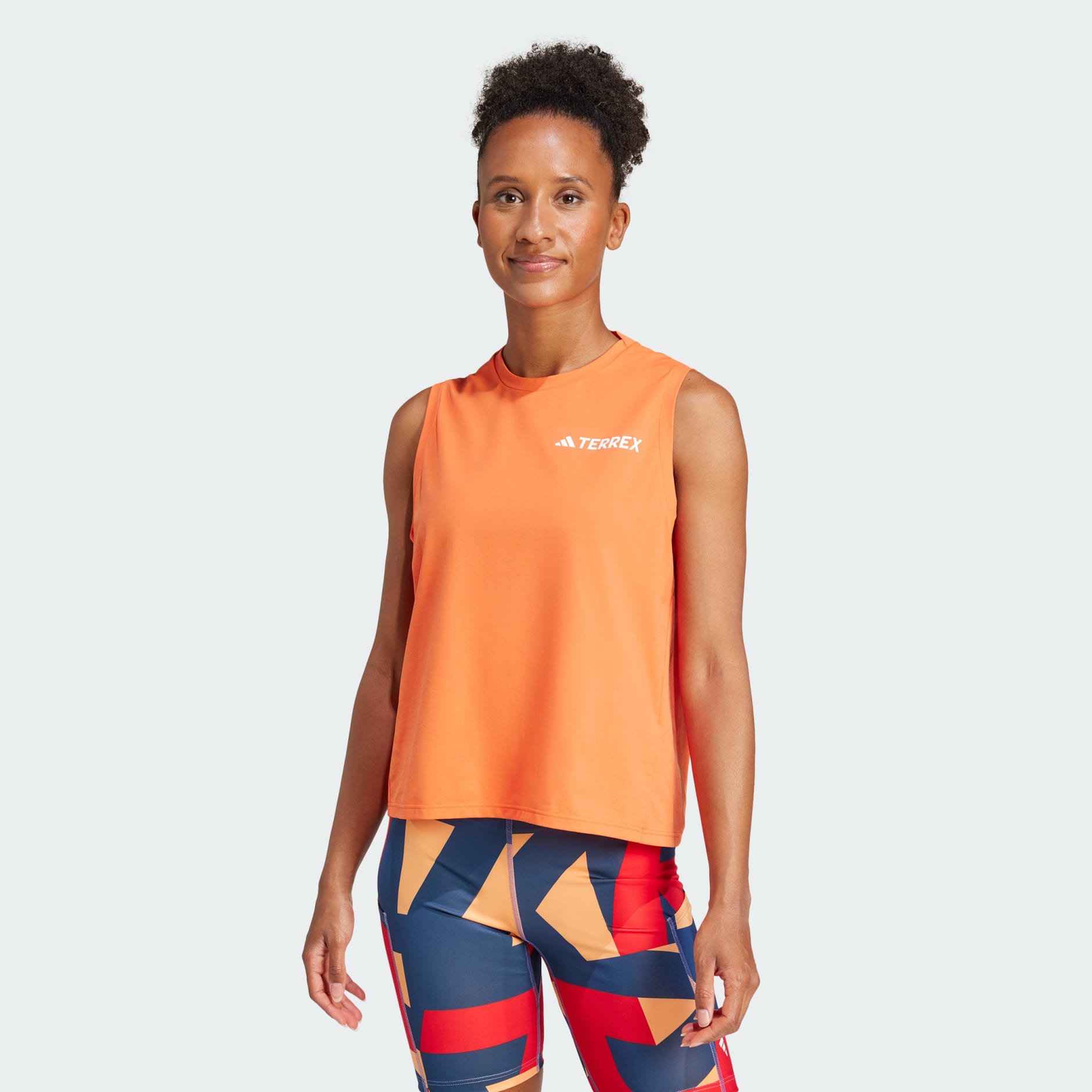 Clothing - Terrex Multi Climacool Tank Top - Orange | adidas South Africa