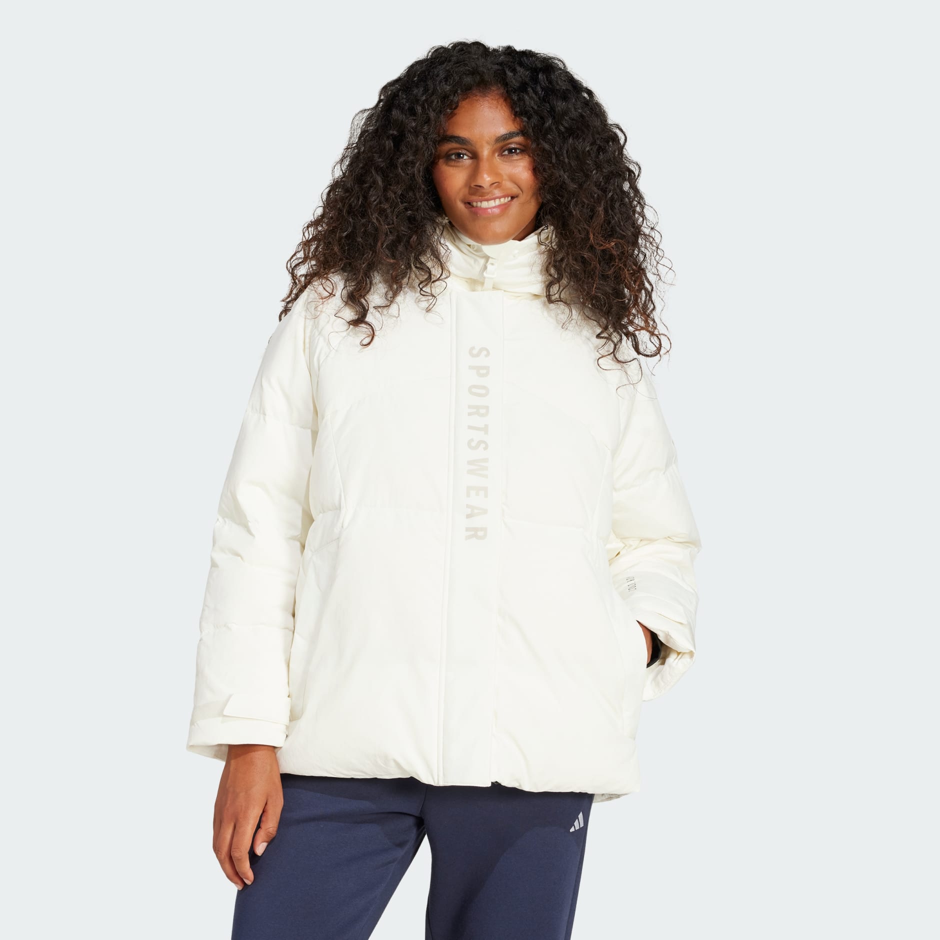 COLD.RDY Down Coat - White | adidas Hong Kong
