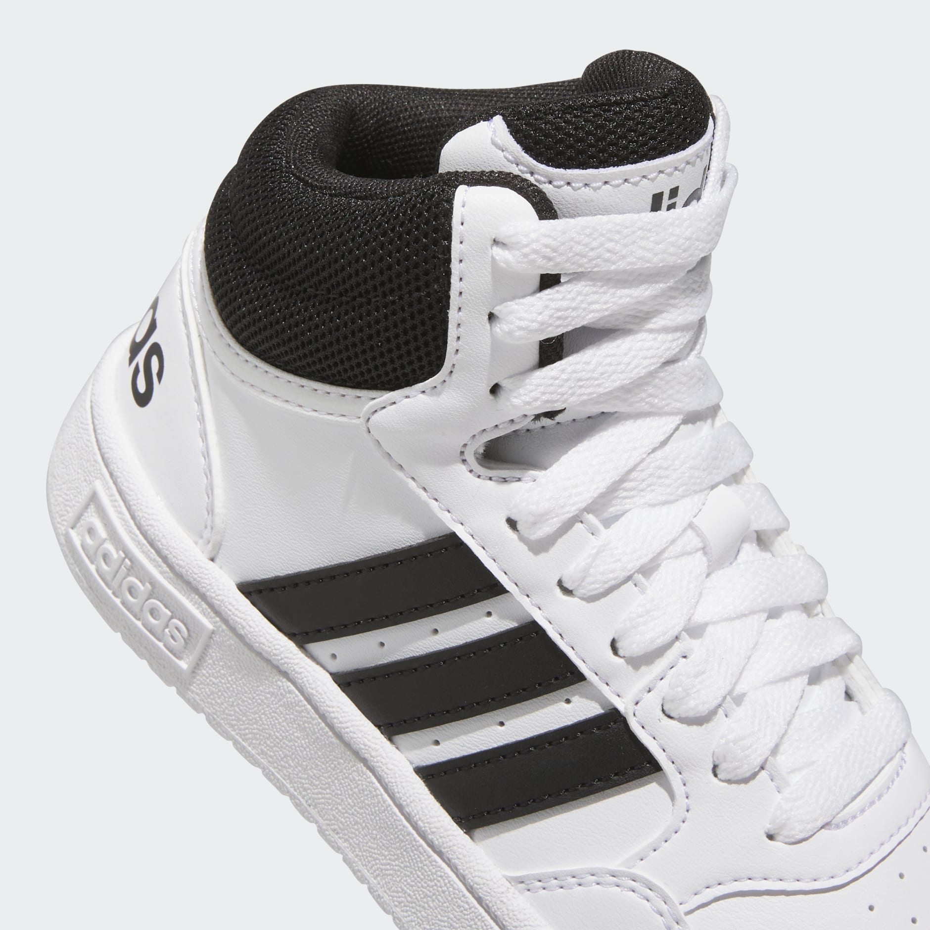 Kids Shoes - Hoops Mid Shoes - White | adidas Kuwait