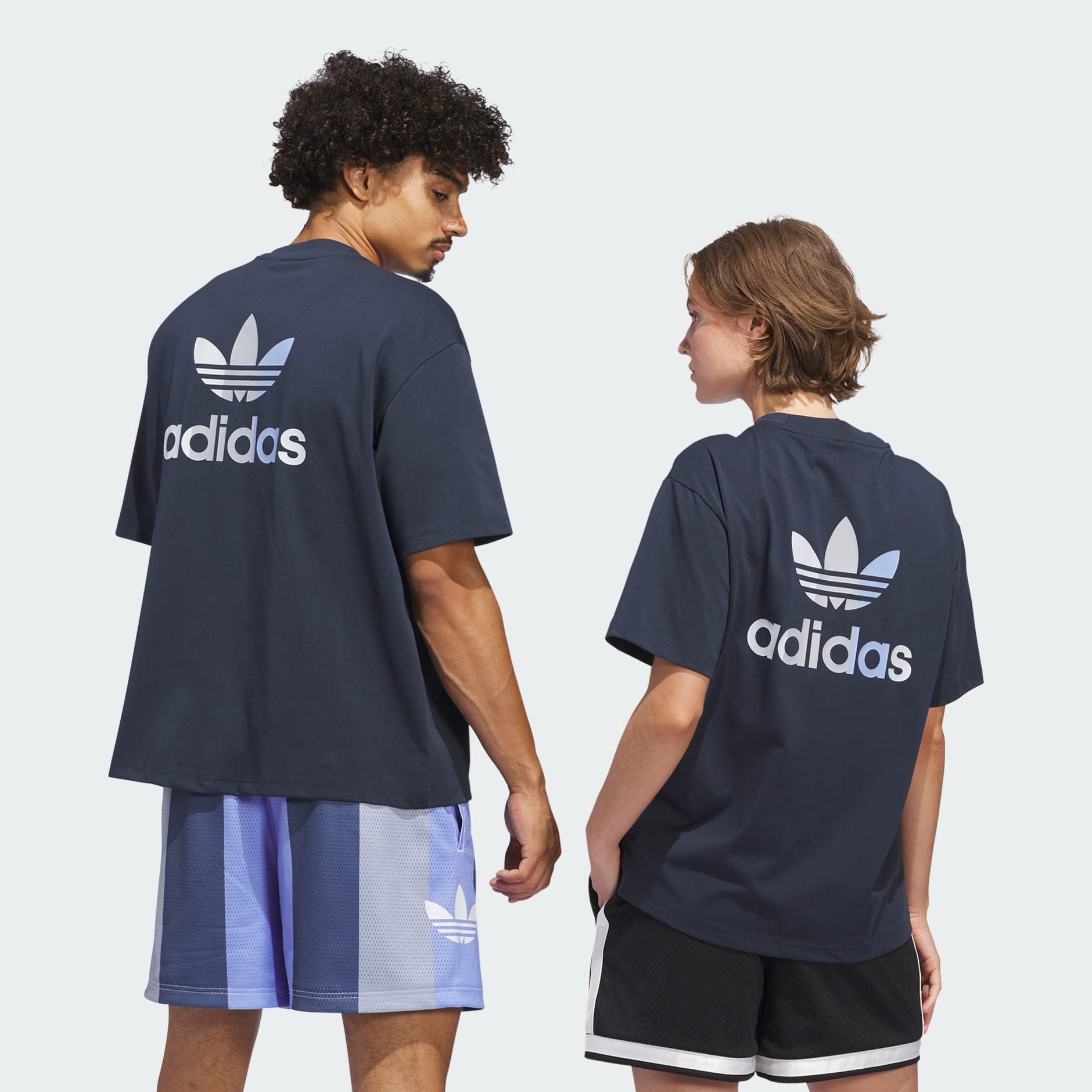 adidas טי שירט גרפית (יוניסקס) - כחול | adidas IL