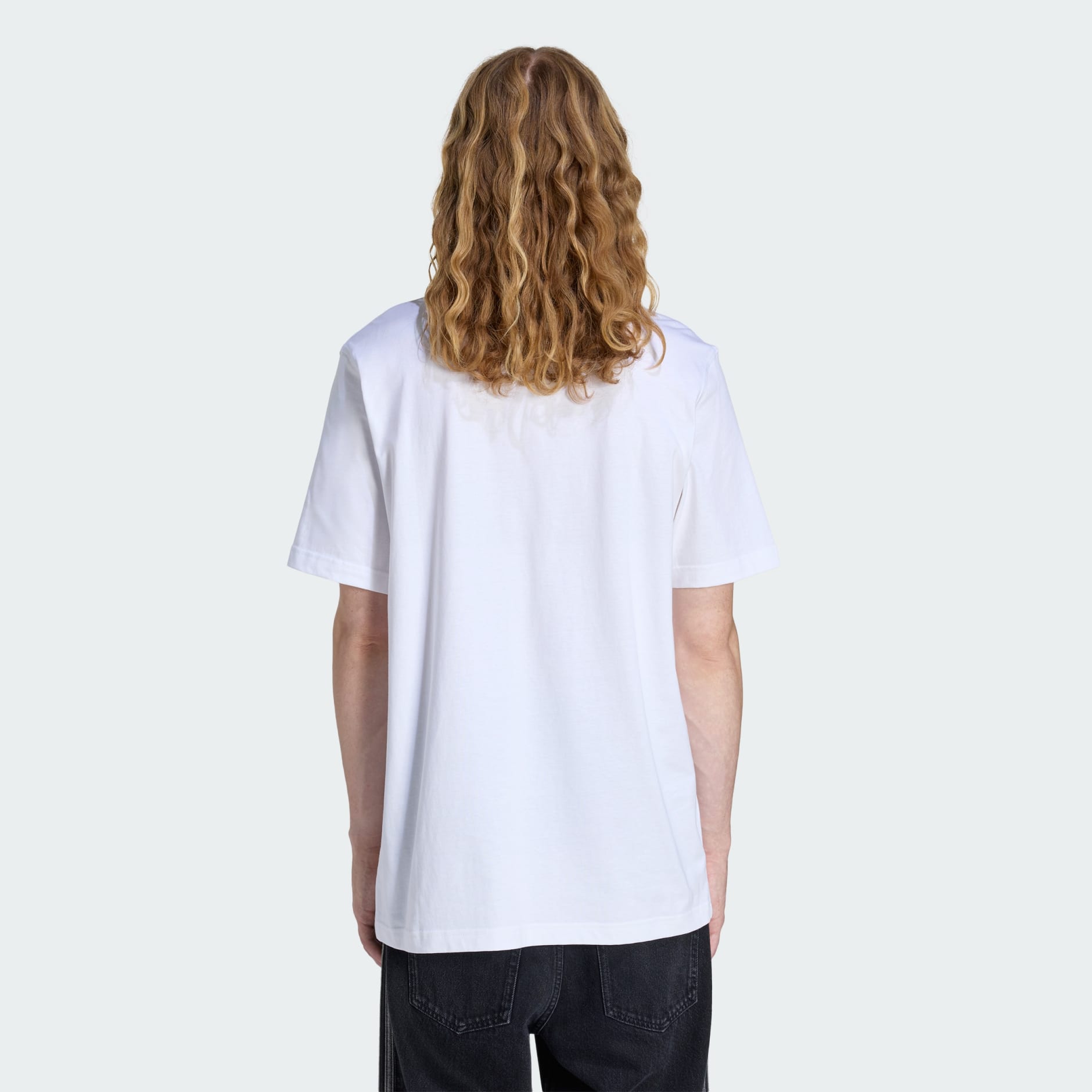 Men's Clothing - MICRO LOGO TEE - White | adidas Egypt