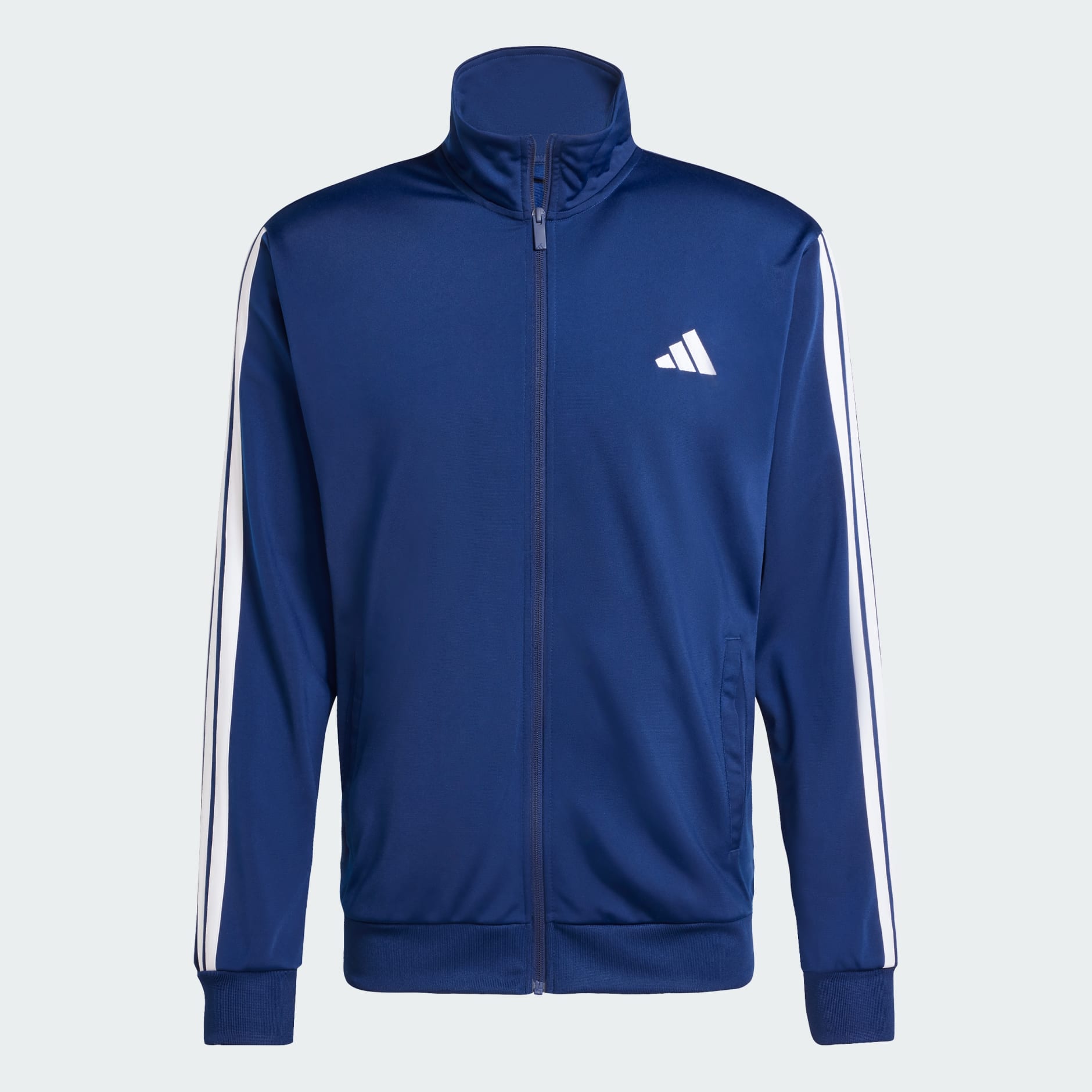 Clothing - Sportswear Basic 3-Stripes Tricot Track Suit - Blue | adidas ...