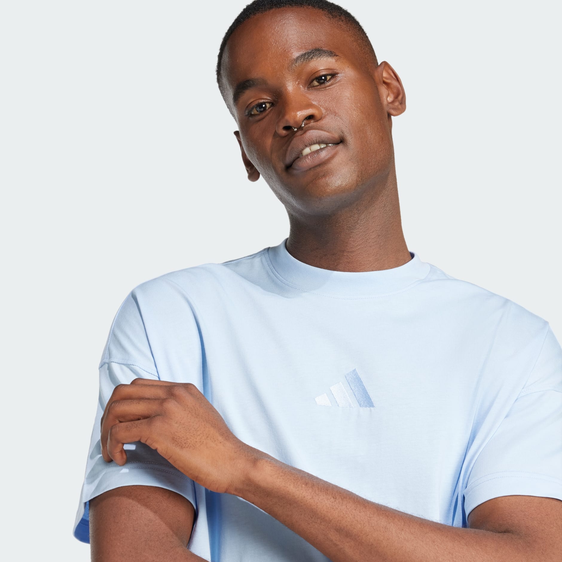 adidas ALL SZN Tee - Blue | adidas UAE