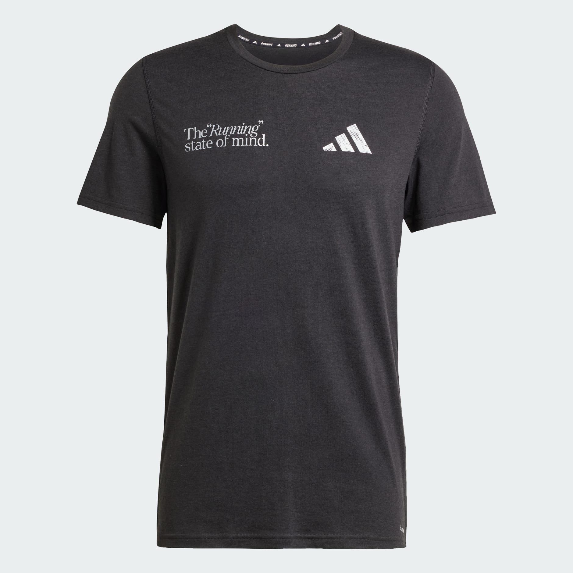 Men's Clothing - Ultimate Metallic Graphic Tee - Black | adidas Saudi ...