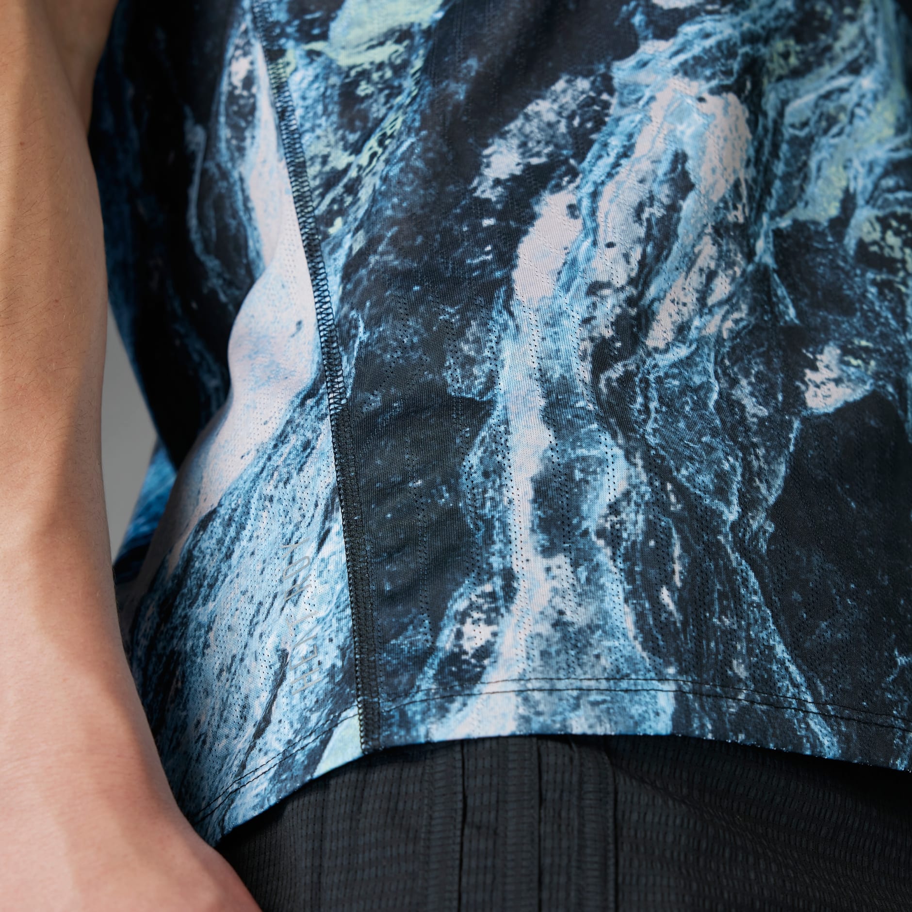 adidas تيشيرت Move for the Planet AirChill - أزرق