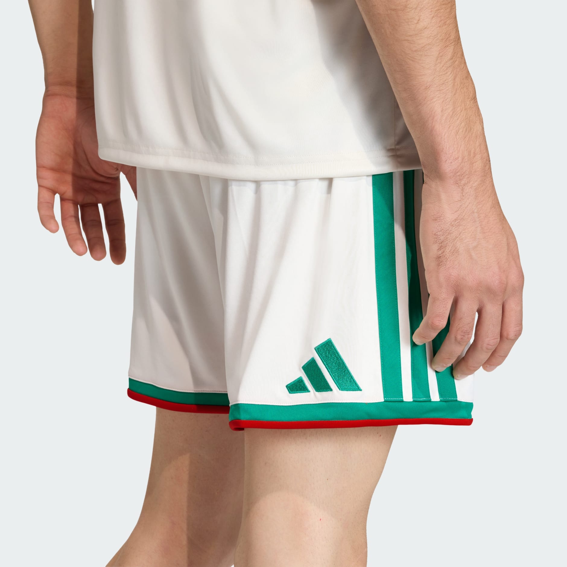 Clothing - Algeria 26 Home Shorts - White | adidas Qatar
