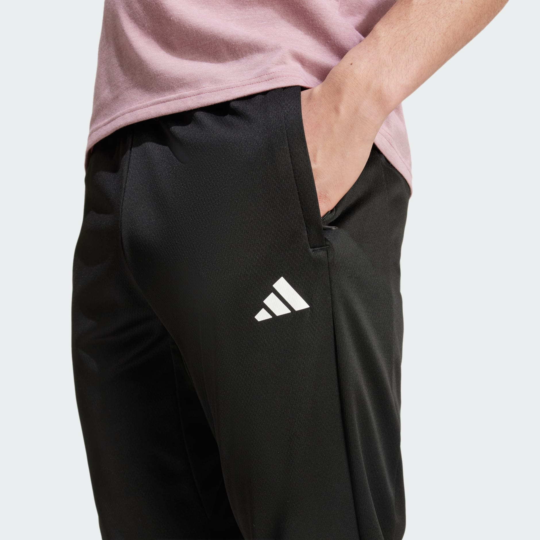 Men's Clothing - Train Essentials Camo Training Pants - Black | adidas ...
