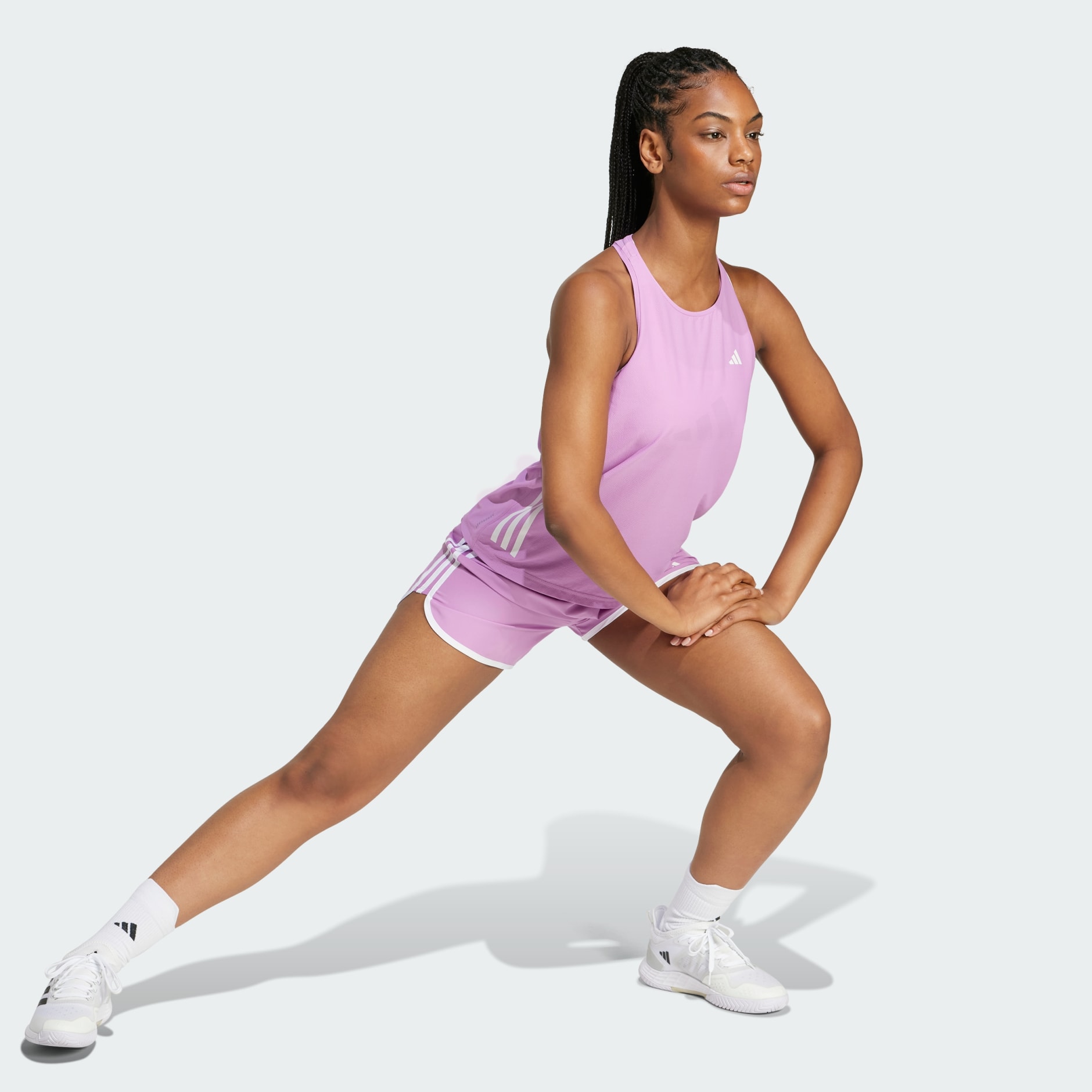 adidas Own The Run Tank Top - Purple | adidas TZ