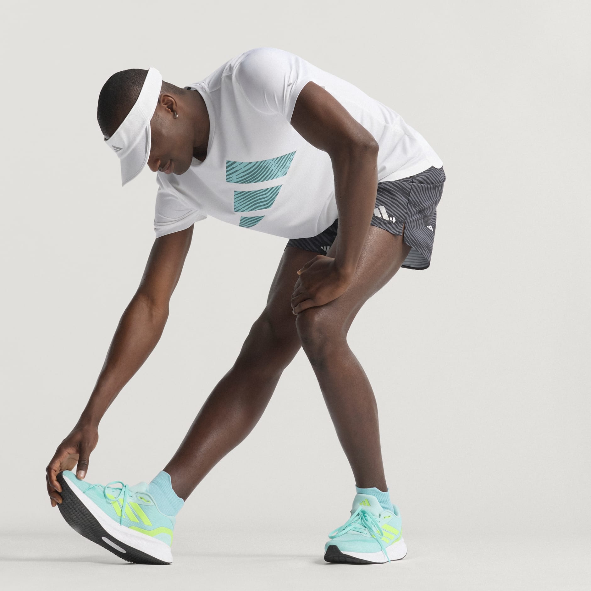 Clothing - Adi365 Running Essentials Brand Love Tee - White | adidas ...