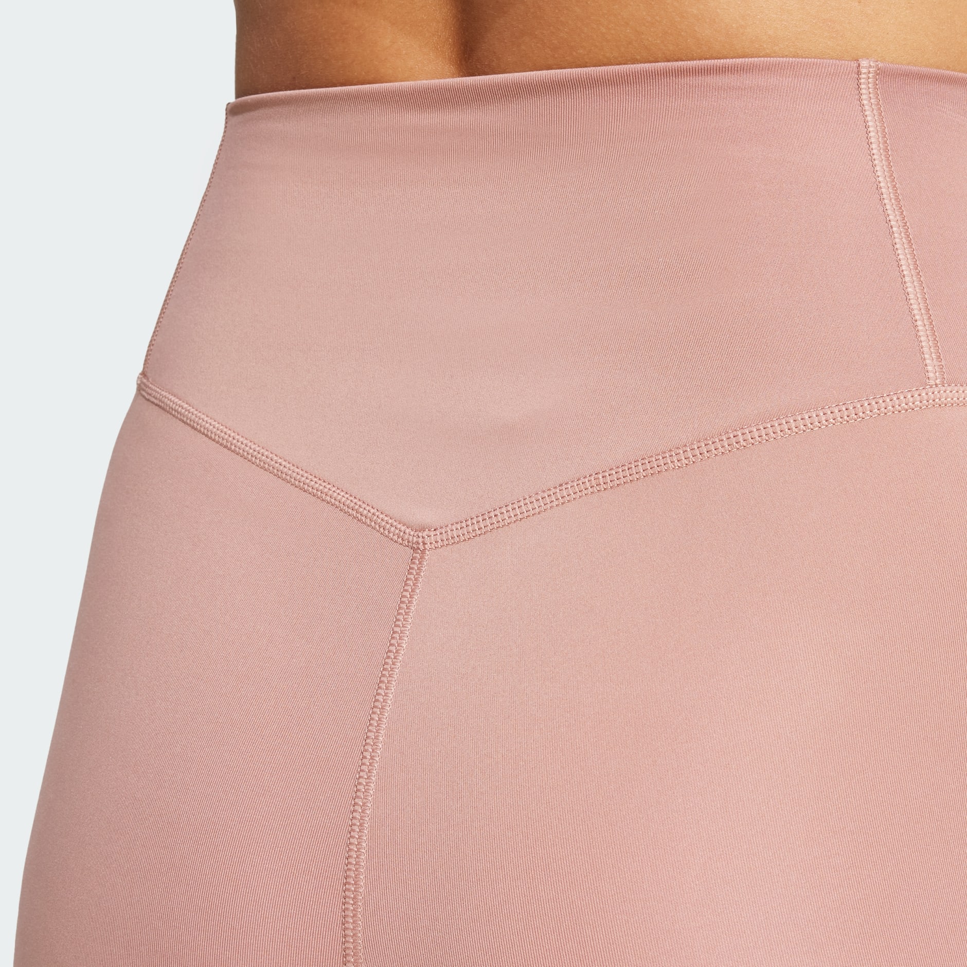 Clothing - Optime Essentials 3-Stripes Short Leggings - Pink | adidas ...