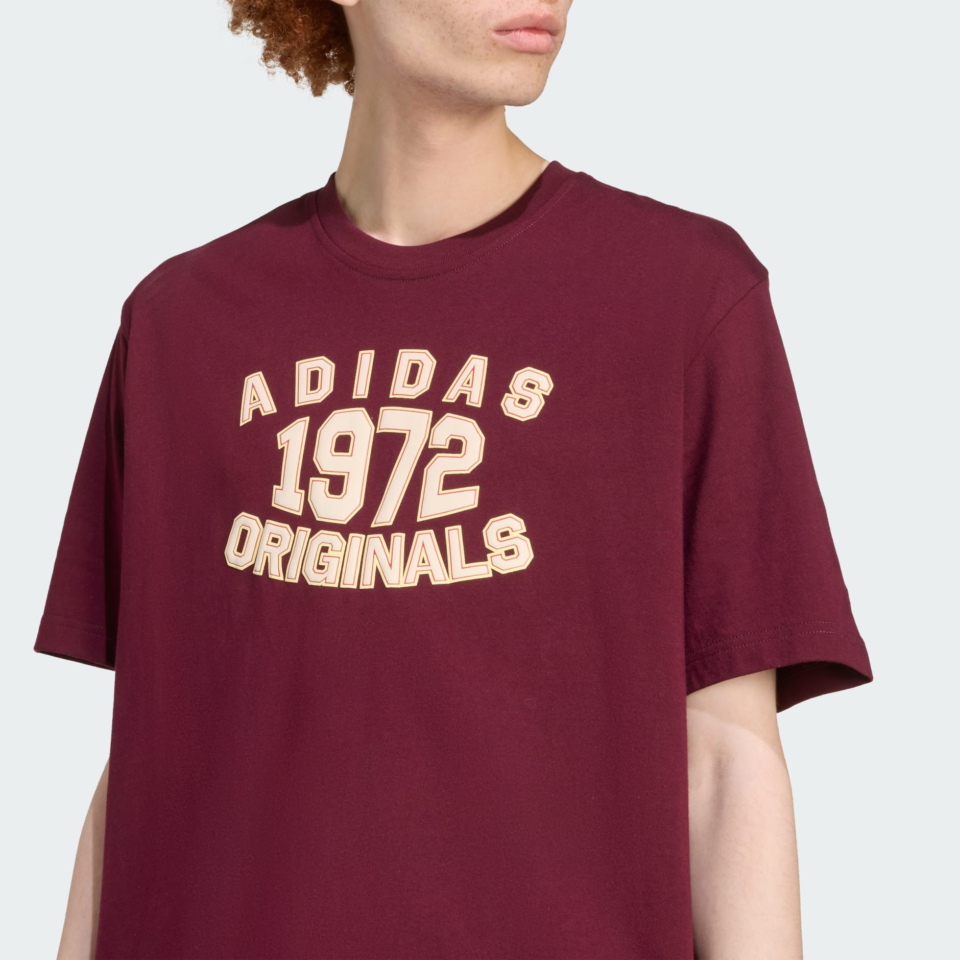 Loose Tee - Burgundy | adidas Hong Kong