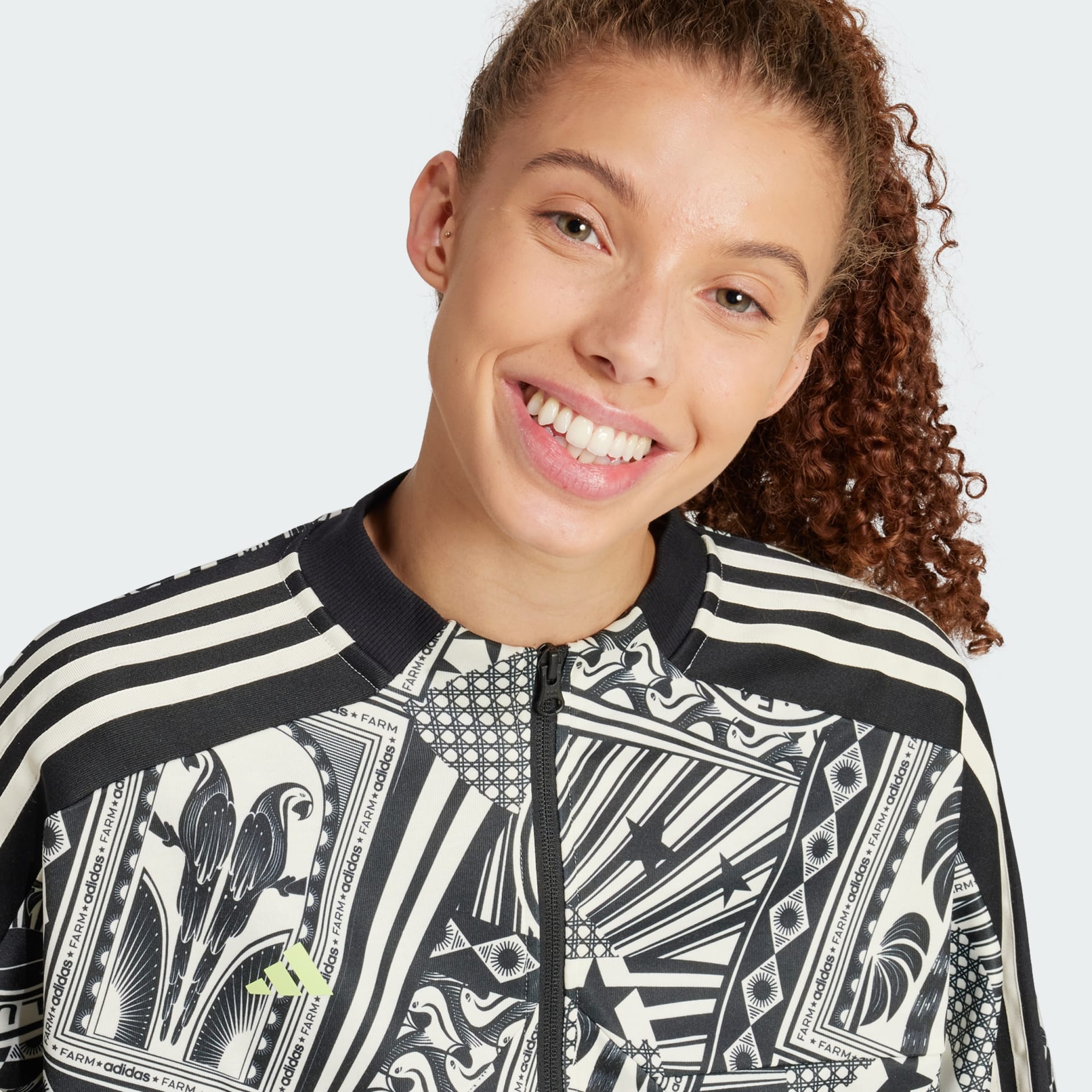 adidas adidas x Farm Rio Track Top - White | adidas UAE