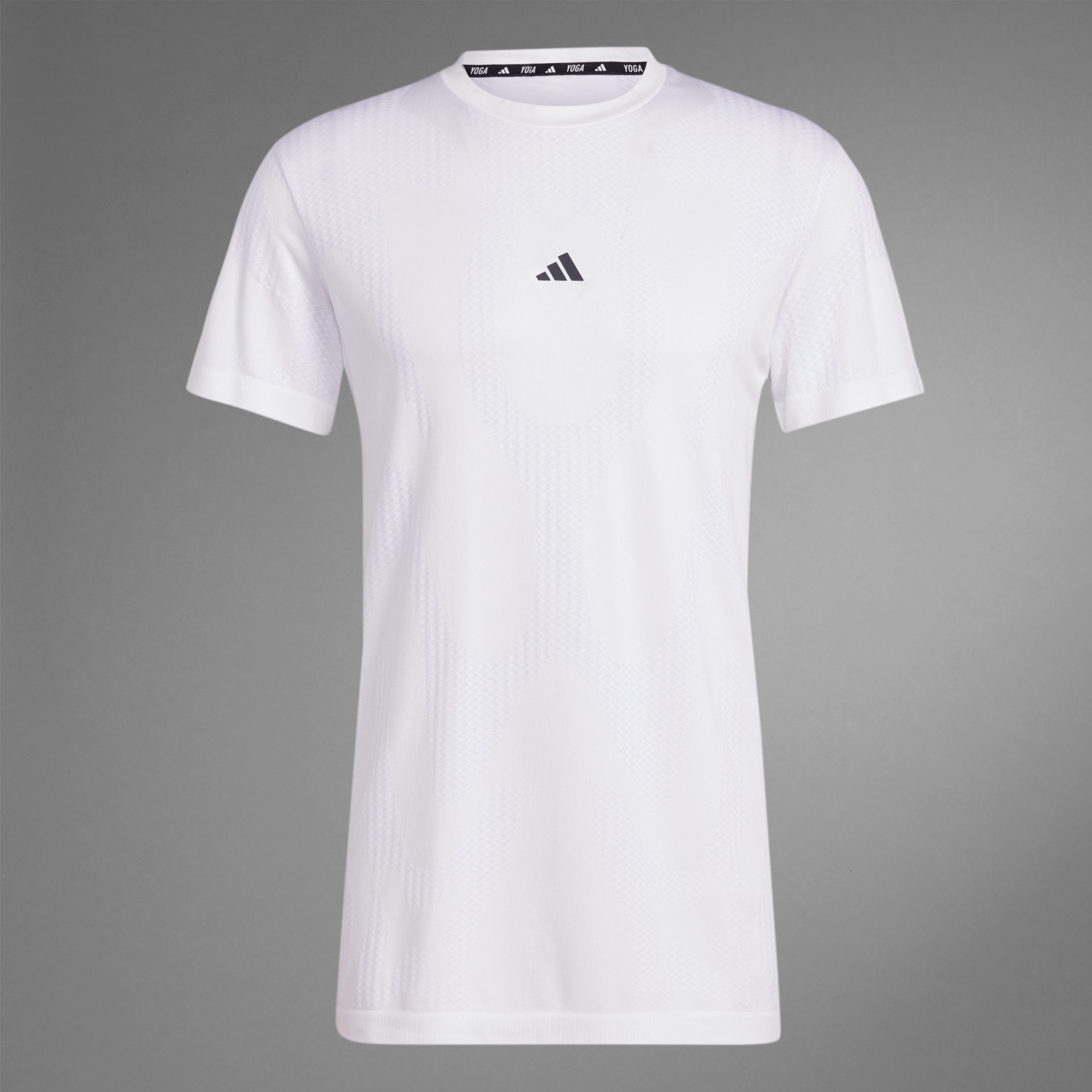adidas Designed for Training Yoga Seamless Tee - White | adidas GH