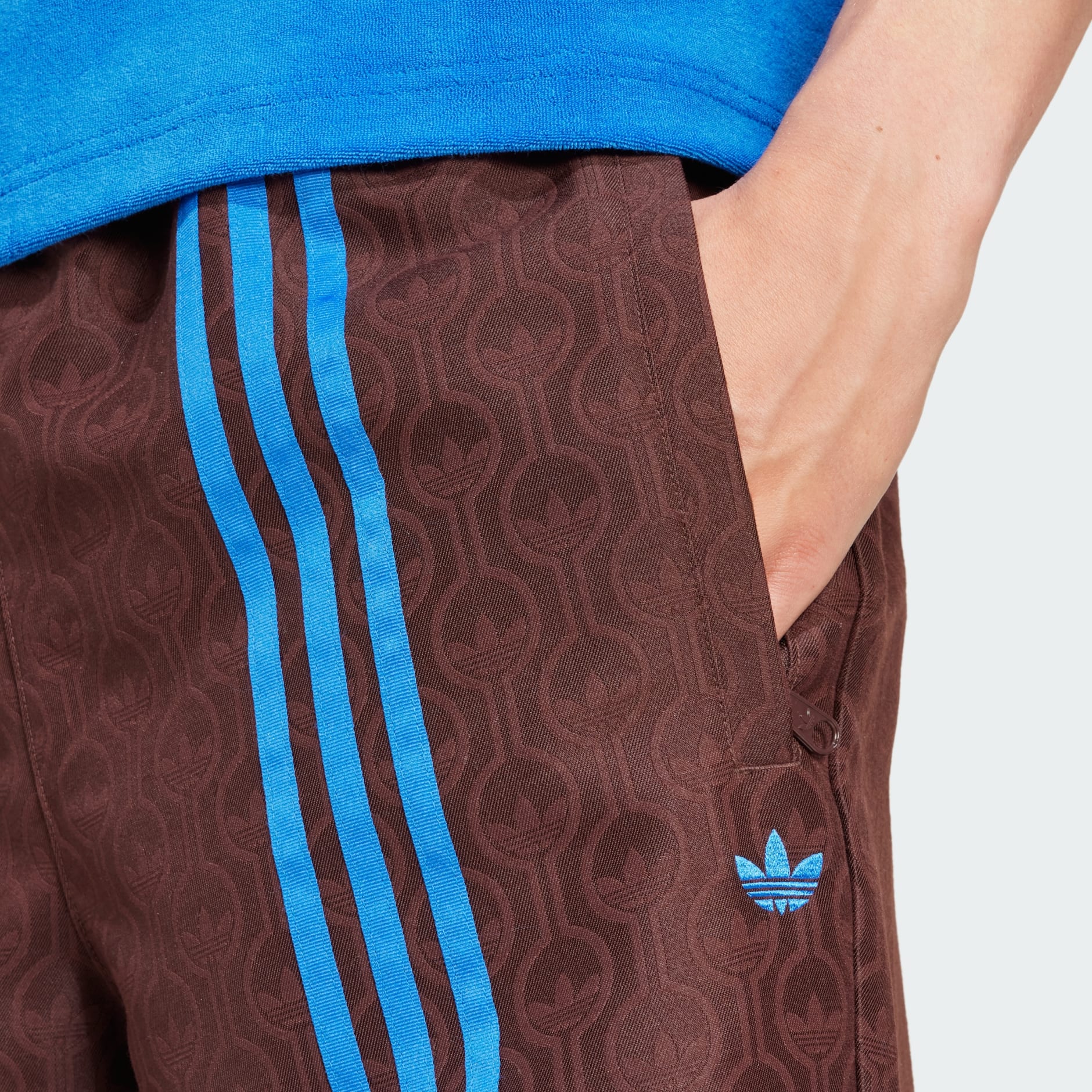 Clothing - adidas Originals 70s Club Pants - Brown | adidas Qatar