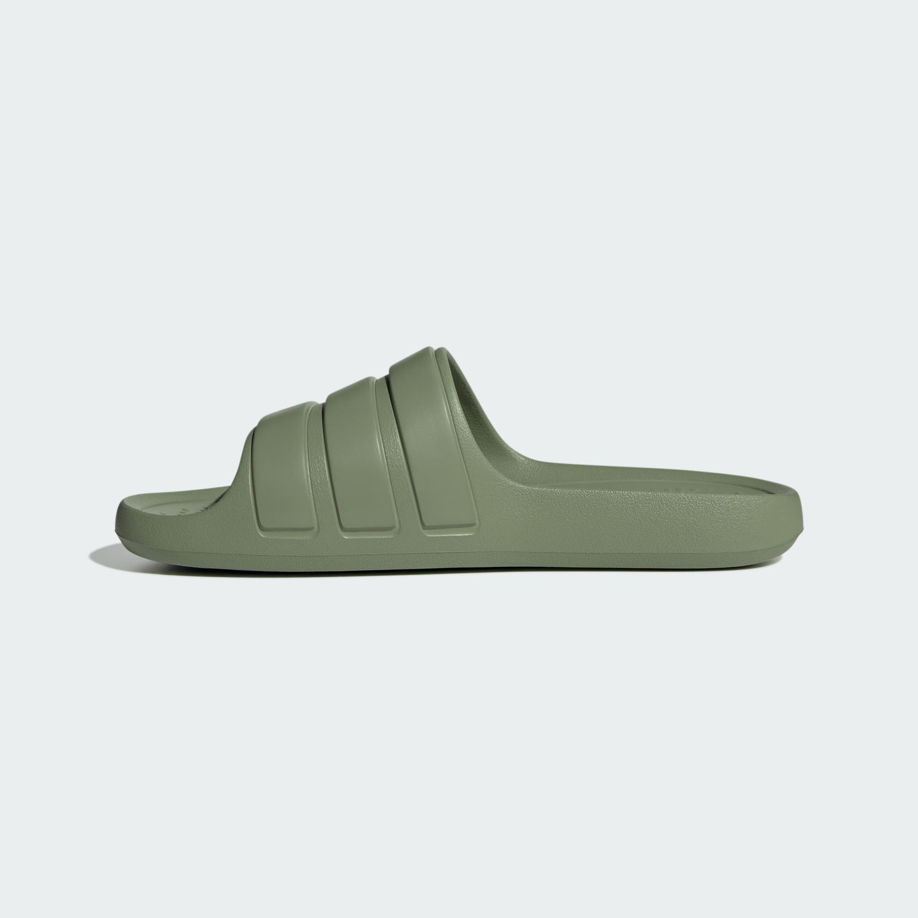 Shoes - Adilette Flow Slides - Green | adidas Oman