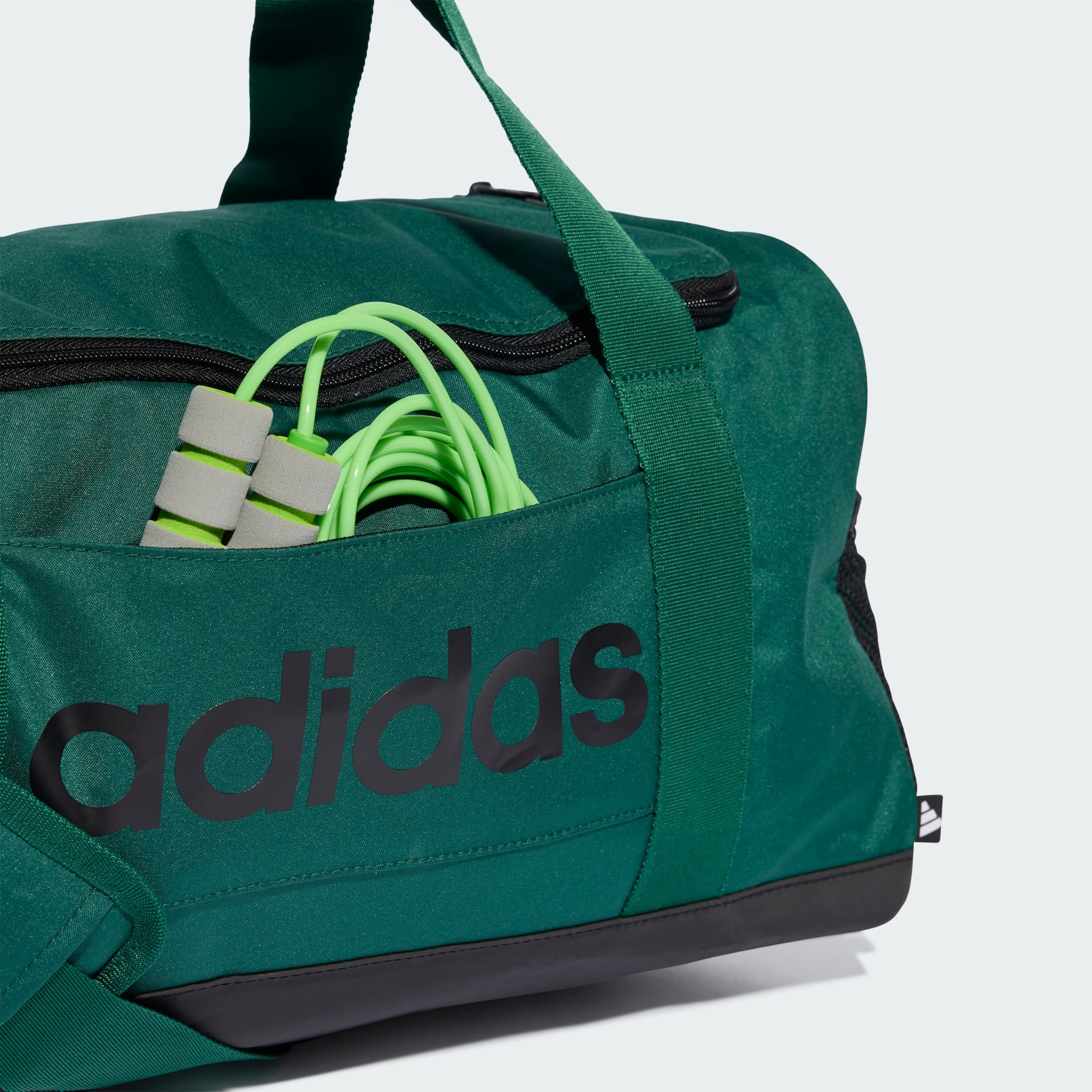 adidas Linear Duffel Bag Small - Green | adidas UAE