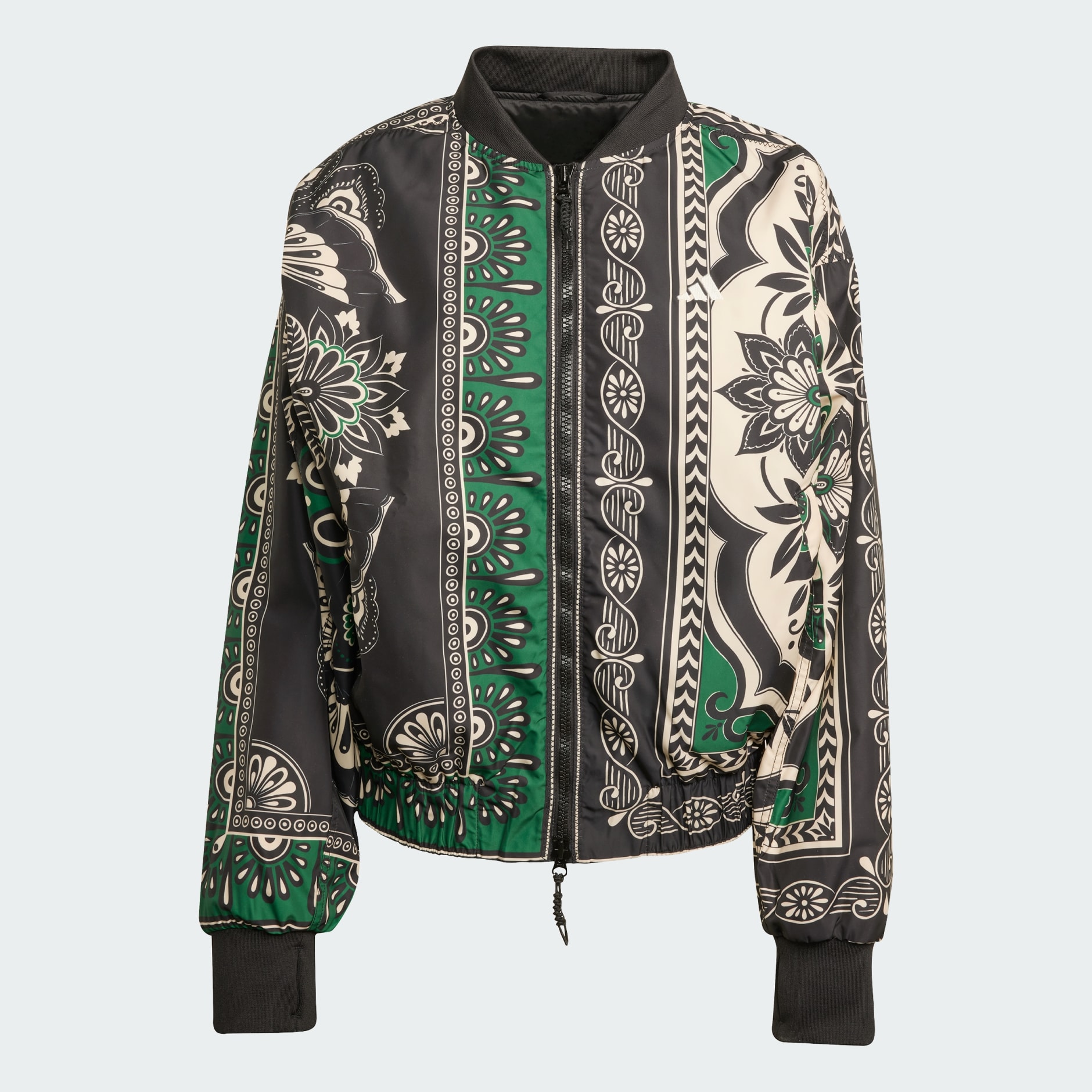 adidas adidas X Farm Varsity Jacket - Black | adidas UAE