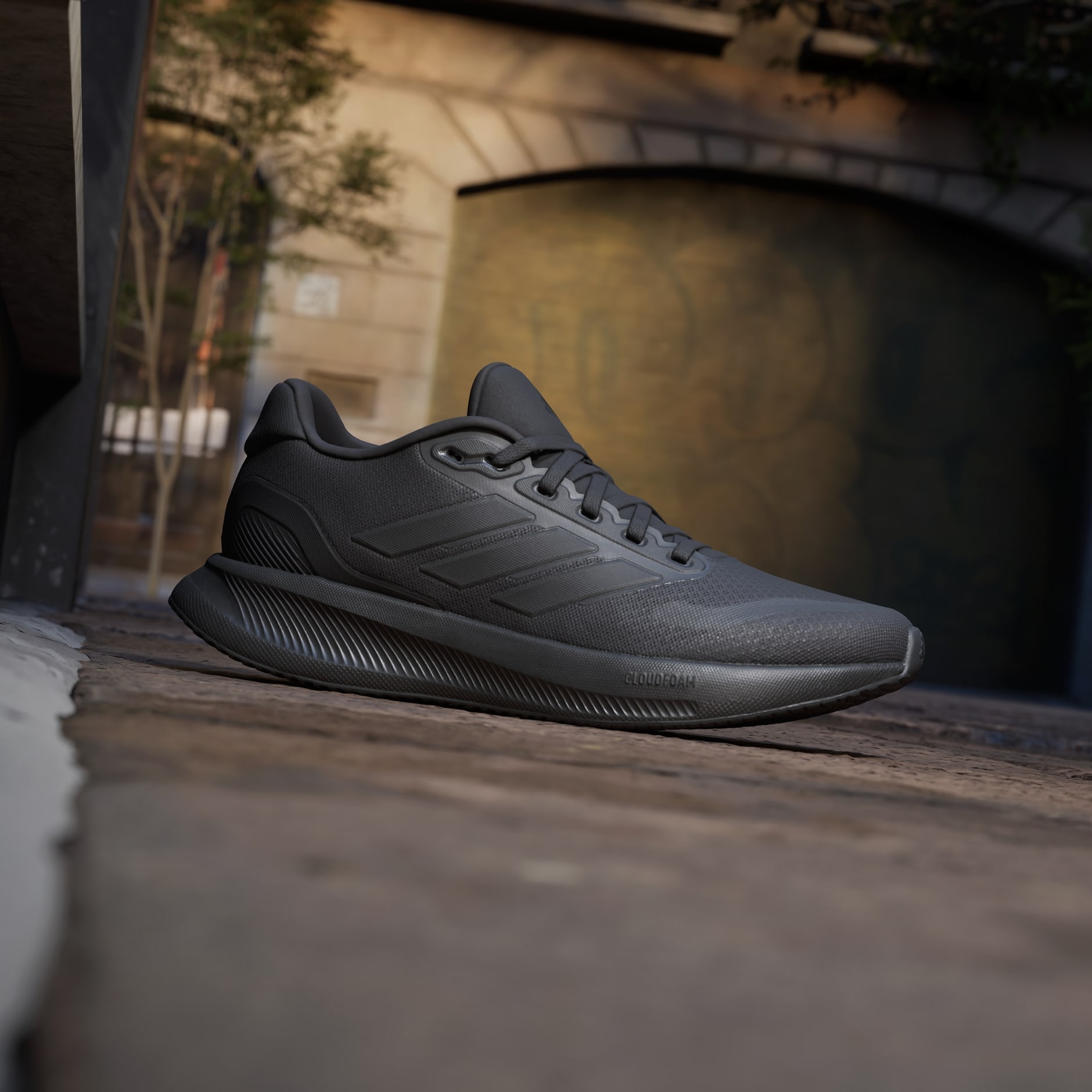 Shoes - Runfalcon 5 Running Shoes - Black | adidas South Africa