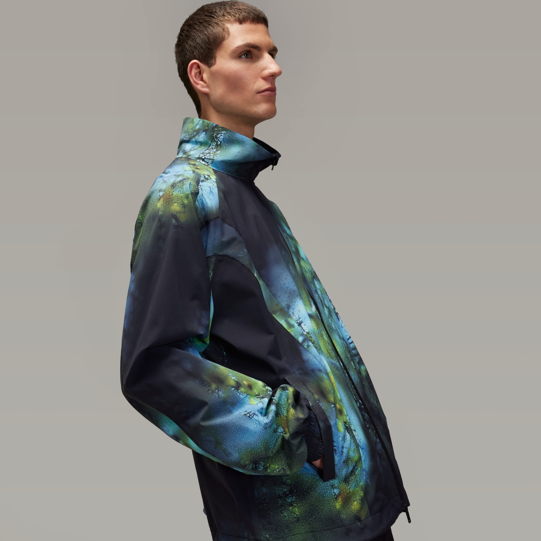 adidas Jacheta antivânt Y-3 AOP Ripstop - Multicolor | adidas Romania