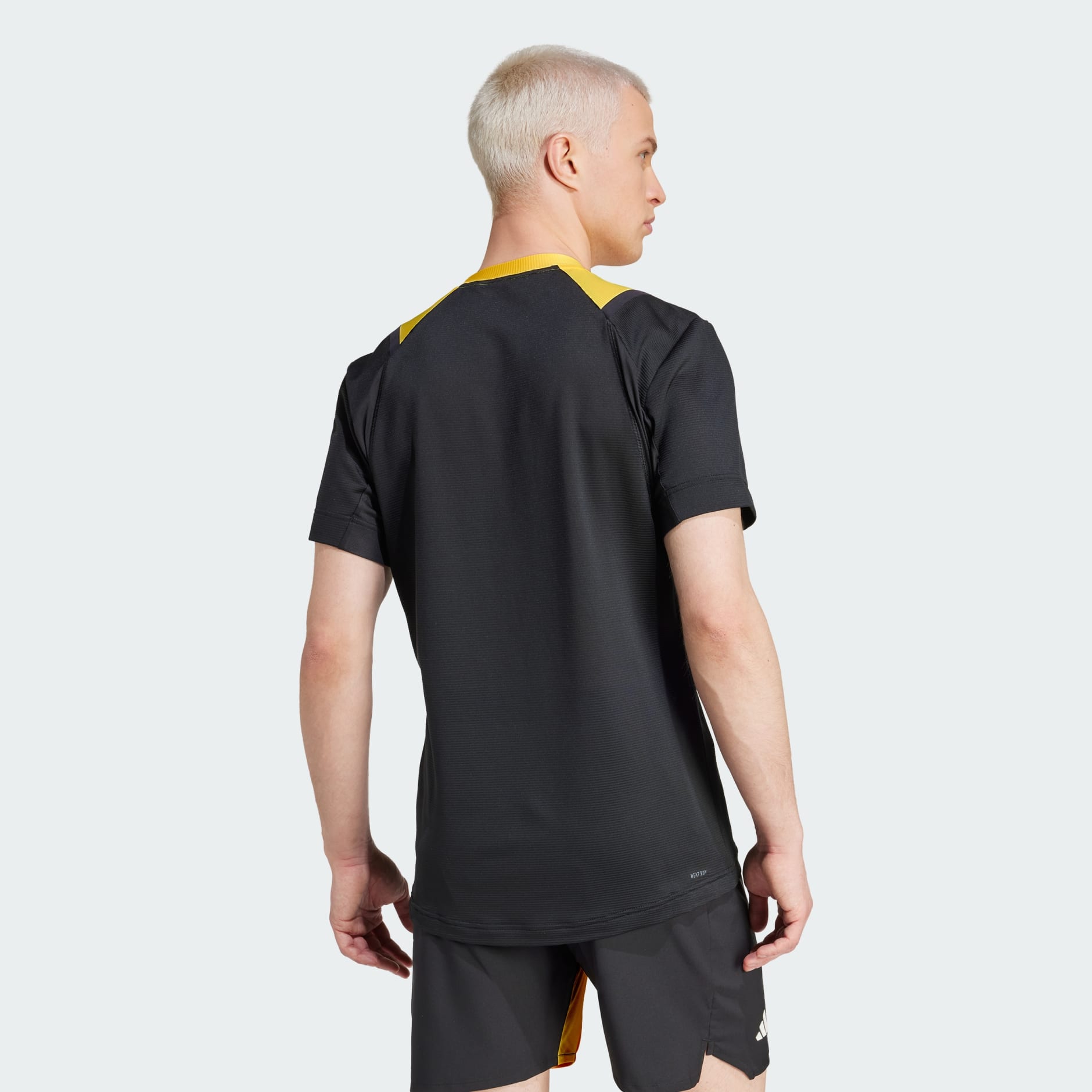 Clothing - Tennis HEAT.RDY Pro FreeLift 3D Rib Tee - Orange | adidas ...
