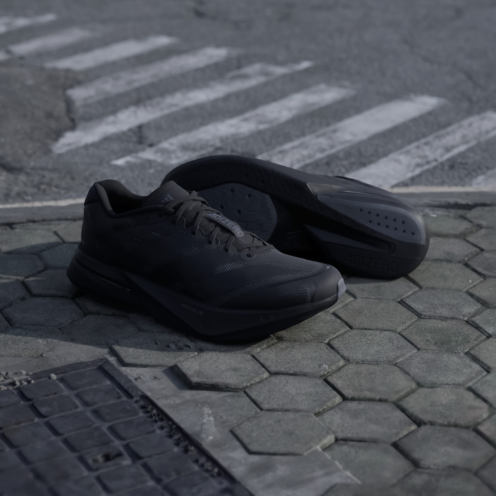 adidas Adizero Boston 13 Shoes - Black | adidas UAE