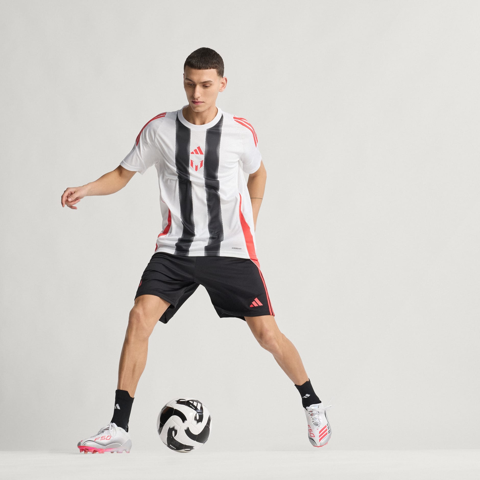 adidas F50 Messi Elite Firm Ground Boots - White | adidas UAE