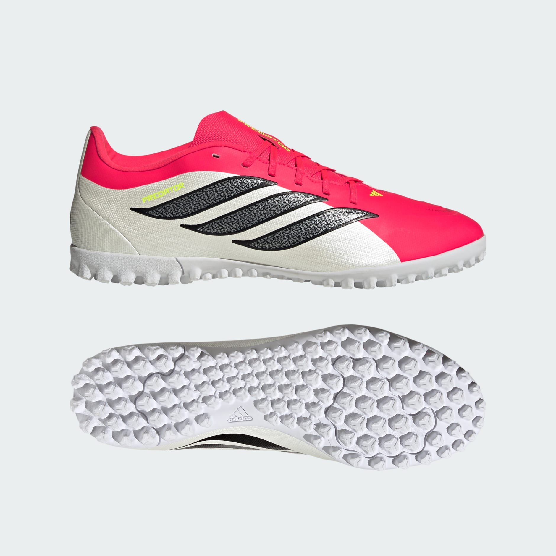 adidas Predator Club Turf Football Shoes - Red | adidas UAE