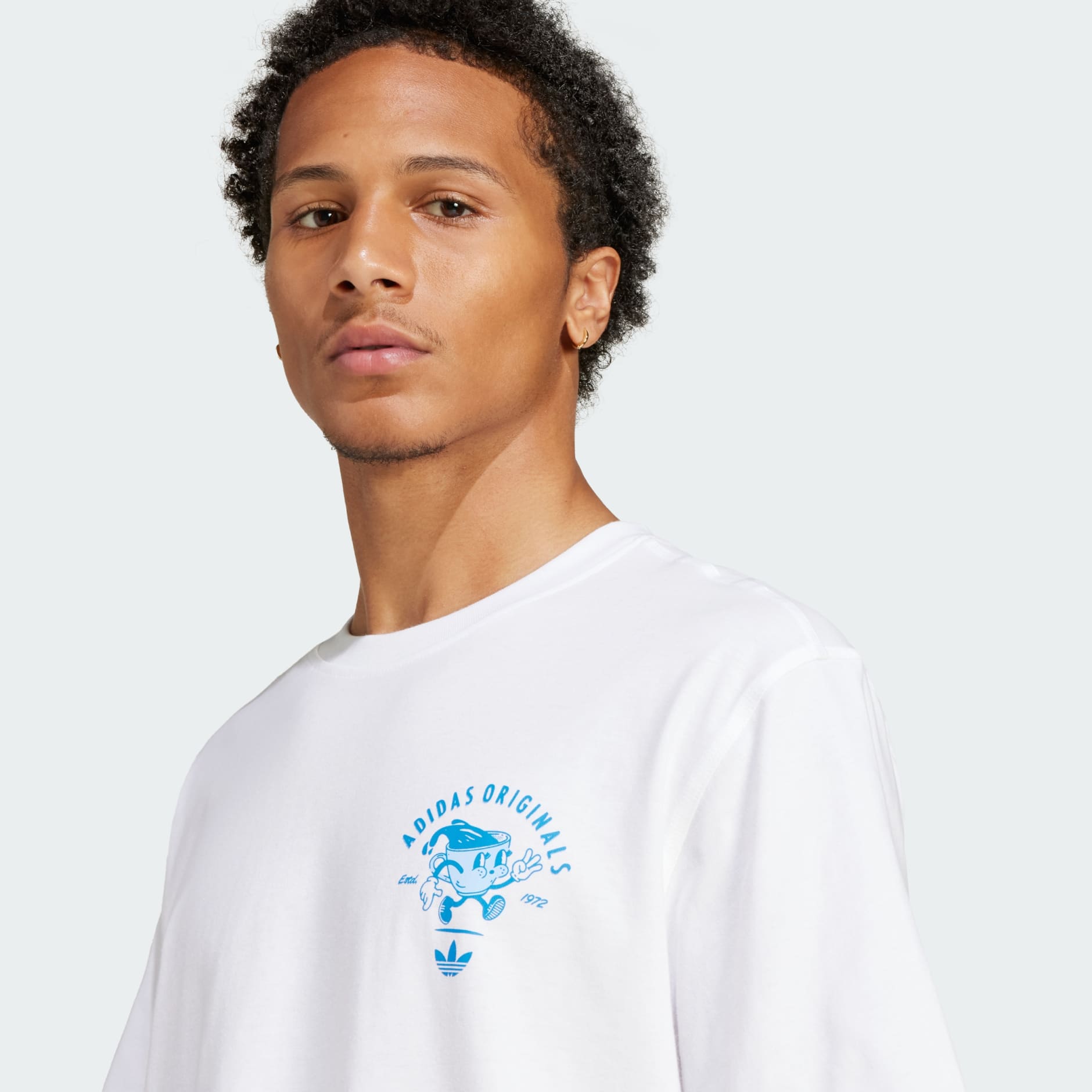 Clothing - Coffee Club Tee - White | adidas Qatar
