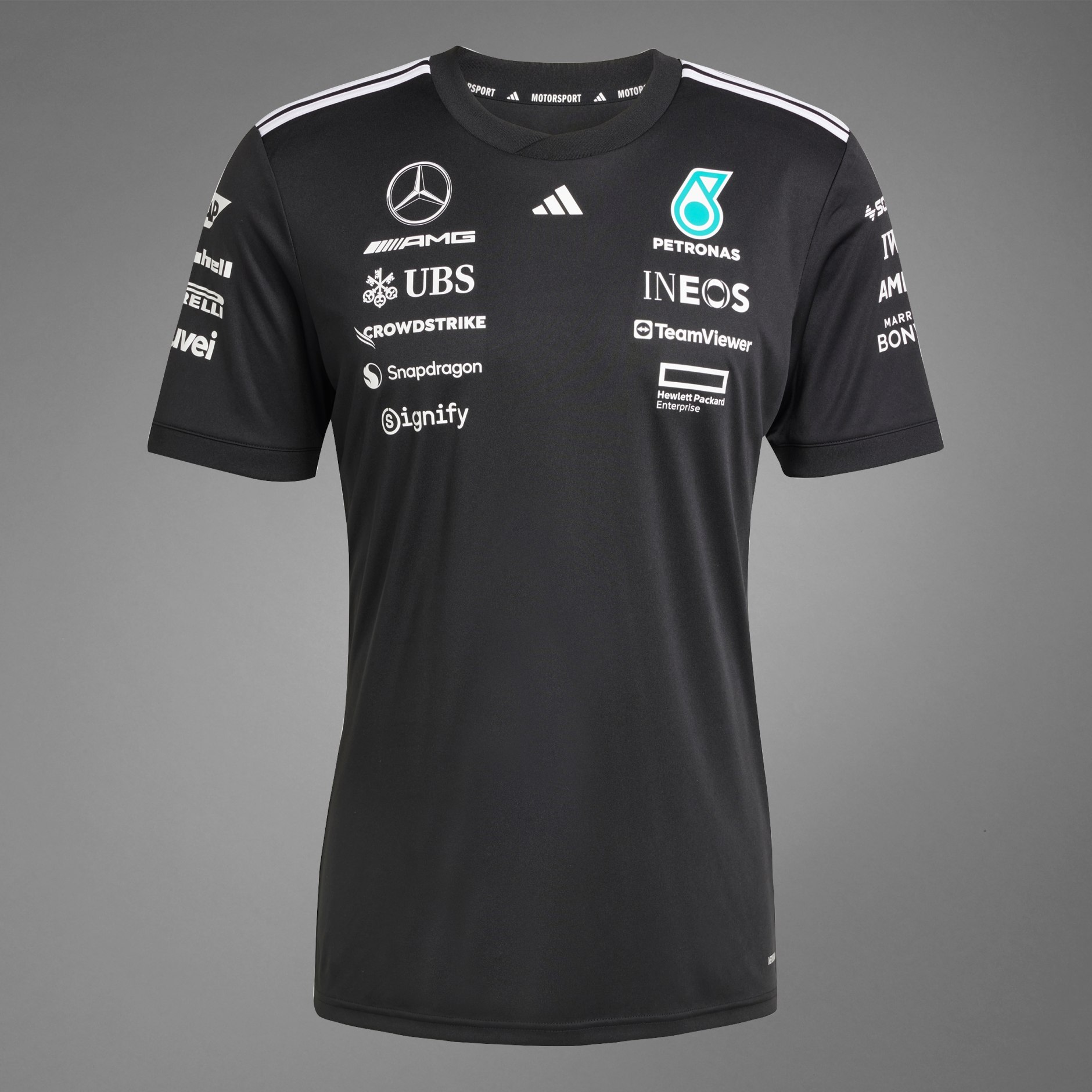 adidas DRES ZA VOZAČE MERCEDES - AMG PETRONAS FORMULA ONE TEAM - Black ...